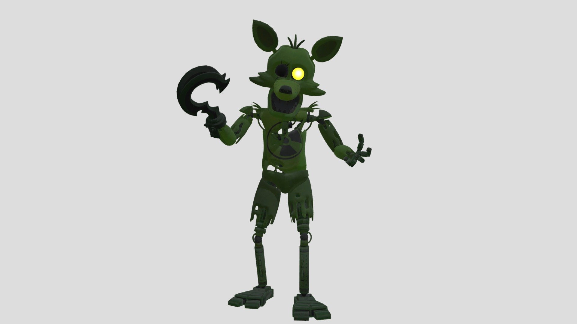 Sunscreen Radioactive Foxy - Download Free 3D model by OrangeSauceu ...