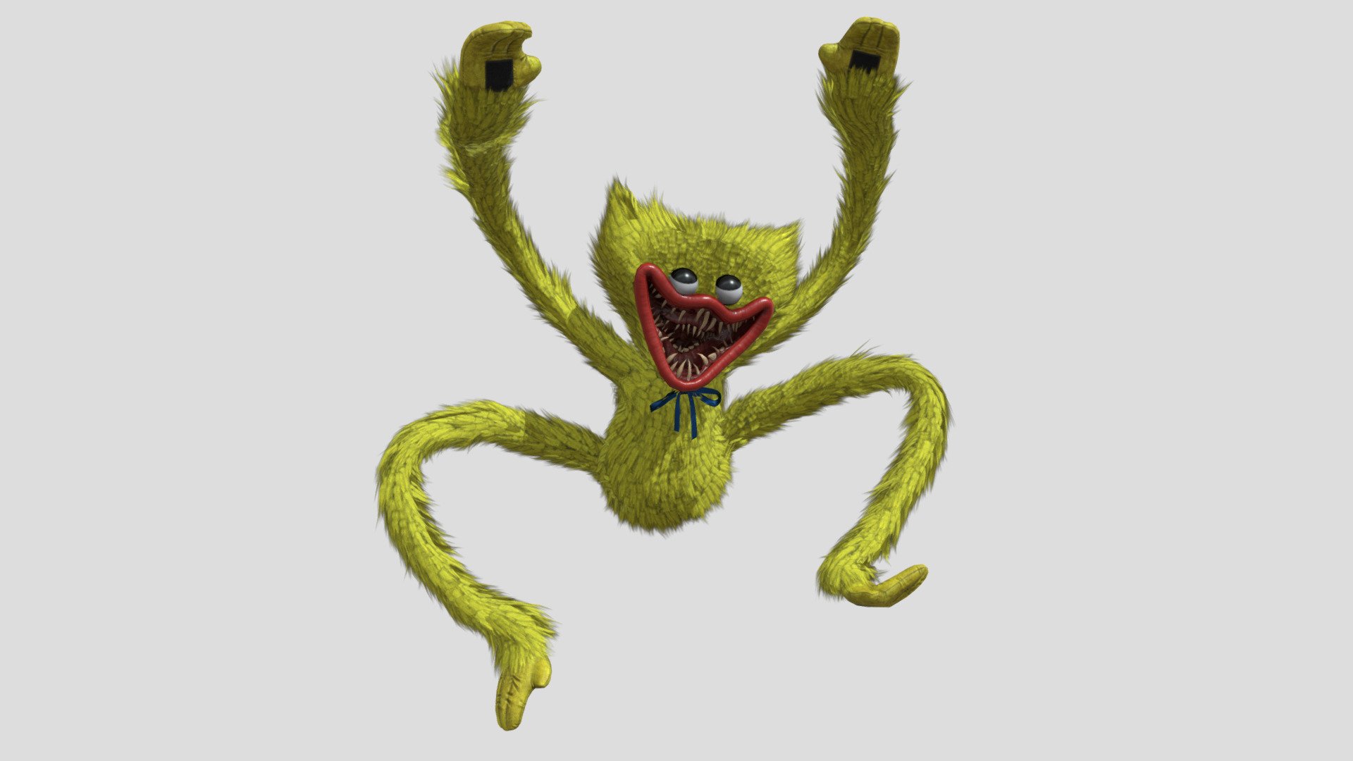 Poppy Playtime Chapter 4 | Yellow Huggy Wuggy - Download Free 3D model by Xoffly [e19236a ...