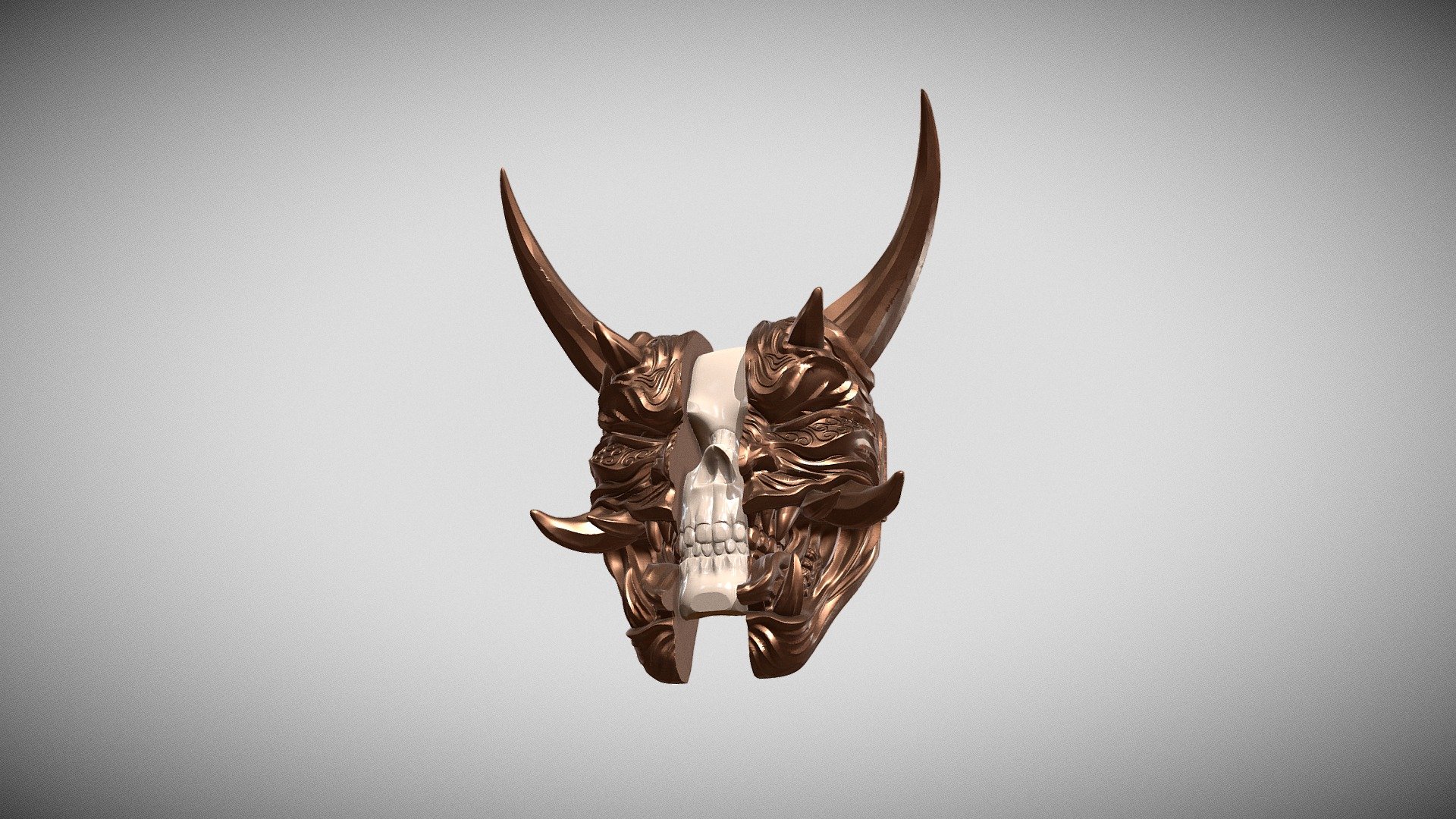 MASK CRANIUM SEPARATE - Buy Royalty Free 3D model by spartankaKst ...