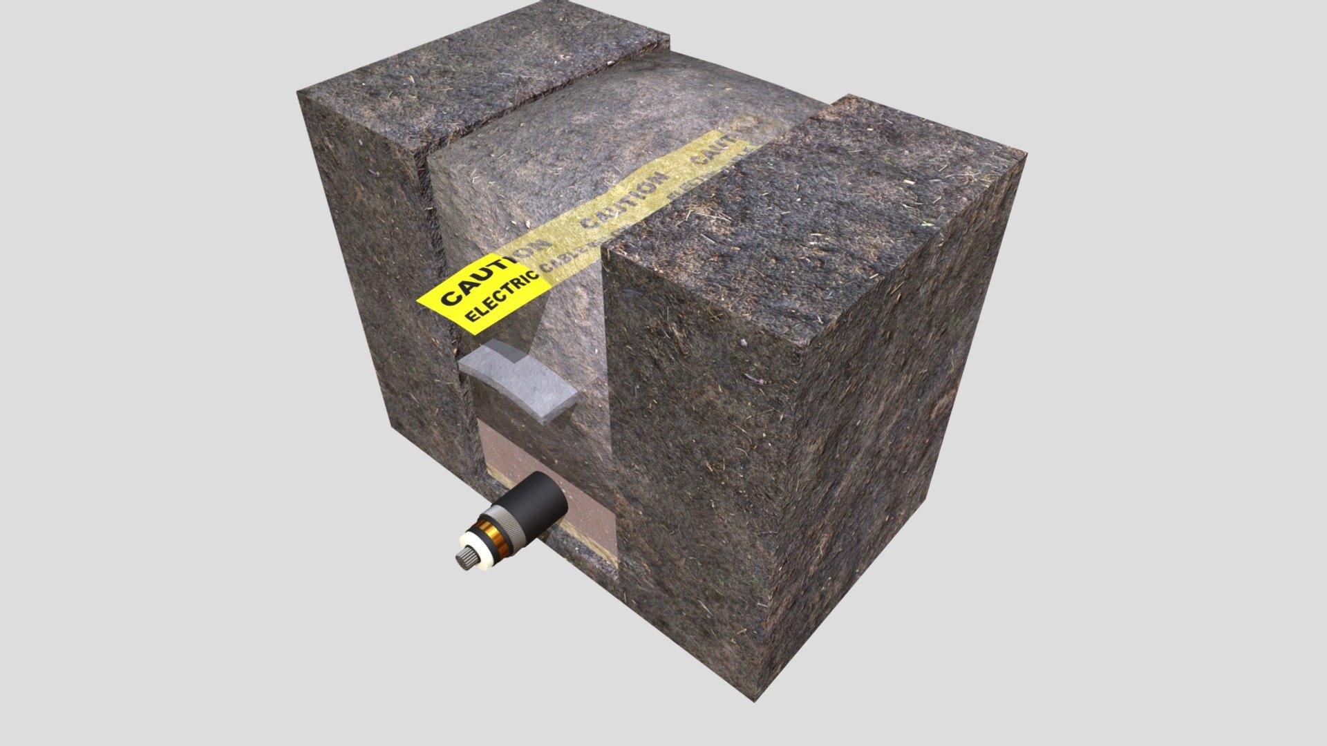 Underground UV Cable - 3D model by TTFM_MKCT [e193c8f] - Sketchfab