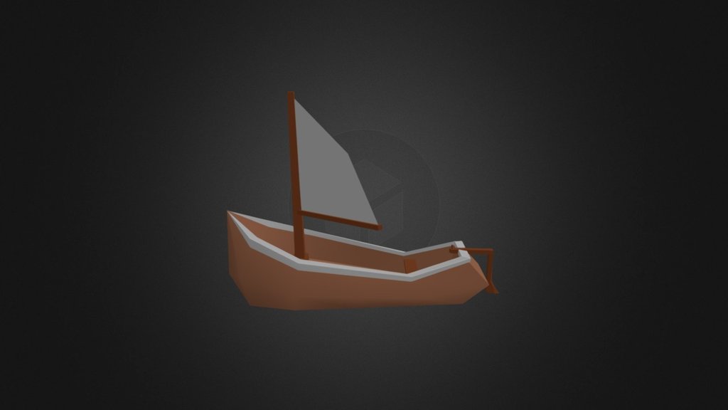 Small boat - 3D model by Tharand [e193d04] - Sketchfab