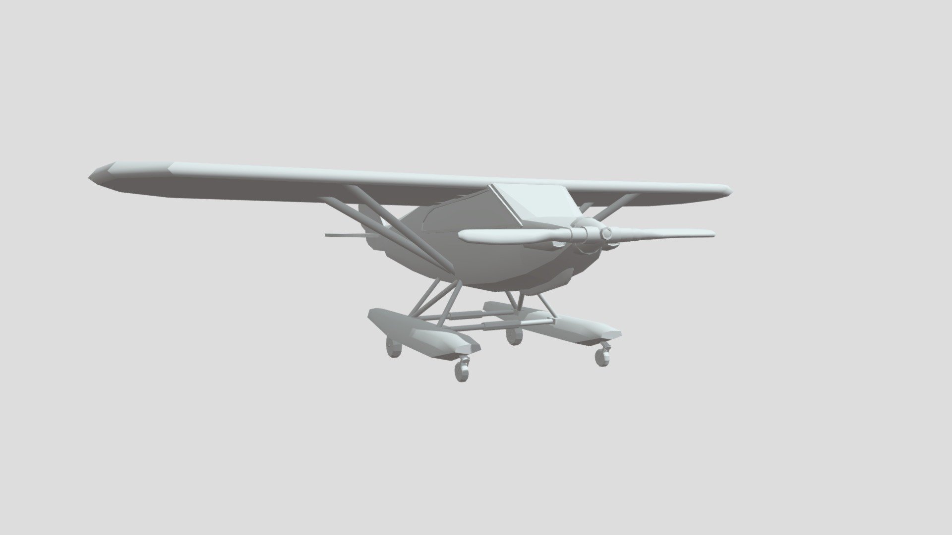 Game Art Plane - 3D model by chisse weckx (@chisseweckx) [e194222 ...