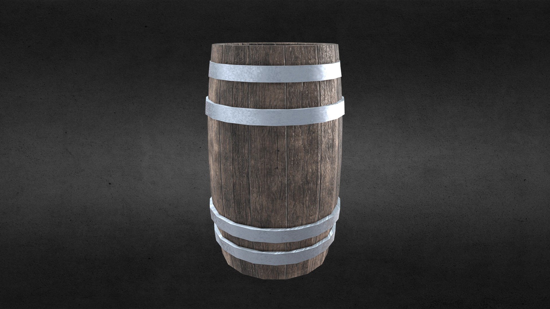 Game ready barrel 1 - 3D model by sashaparker [e194ade] - Sketchfab