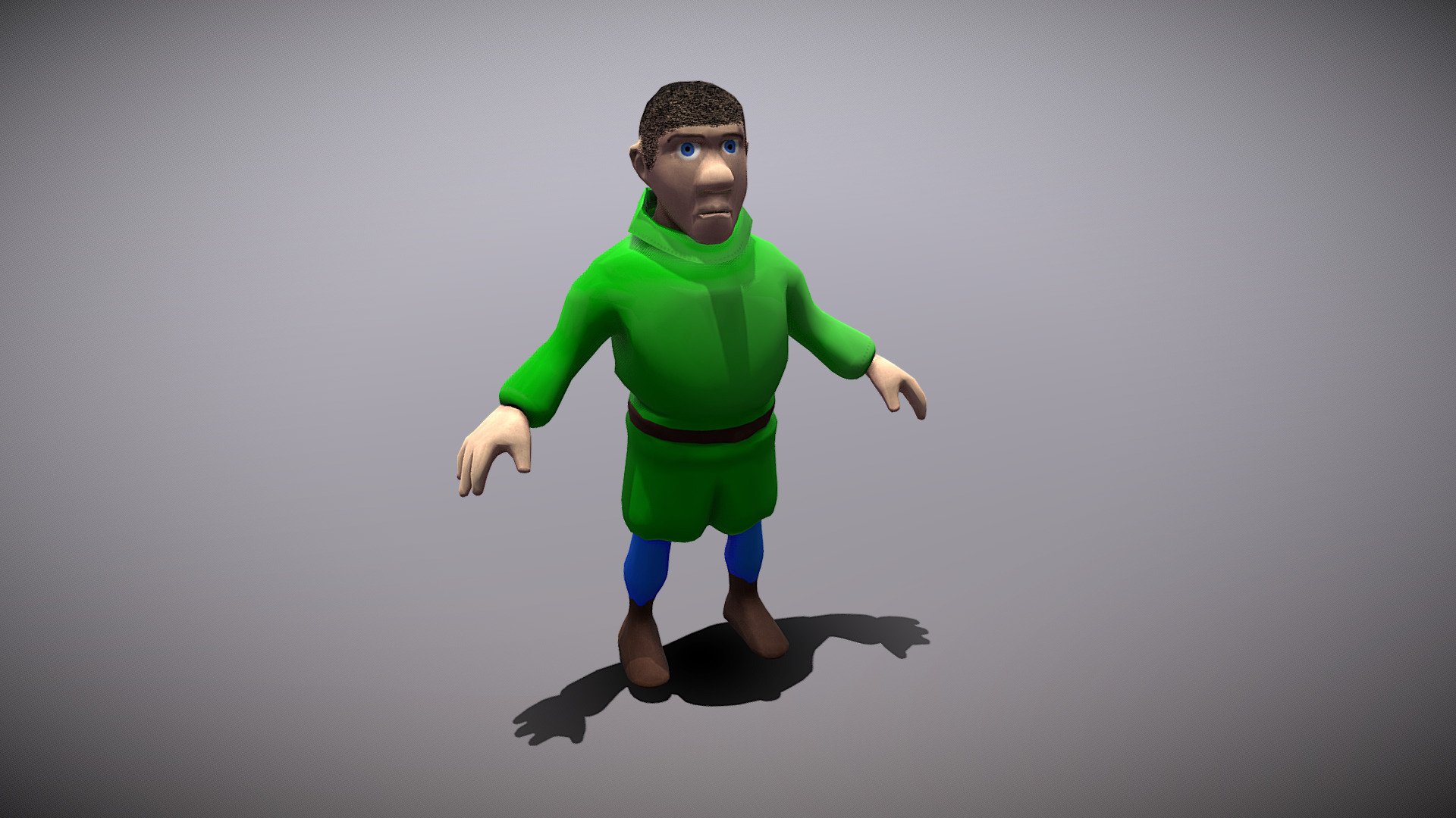 Rigged for ue4 skeleton Peasant - Buy Royalty Free 3D model by Thunder ...