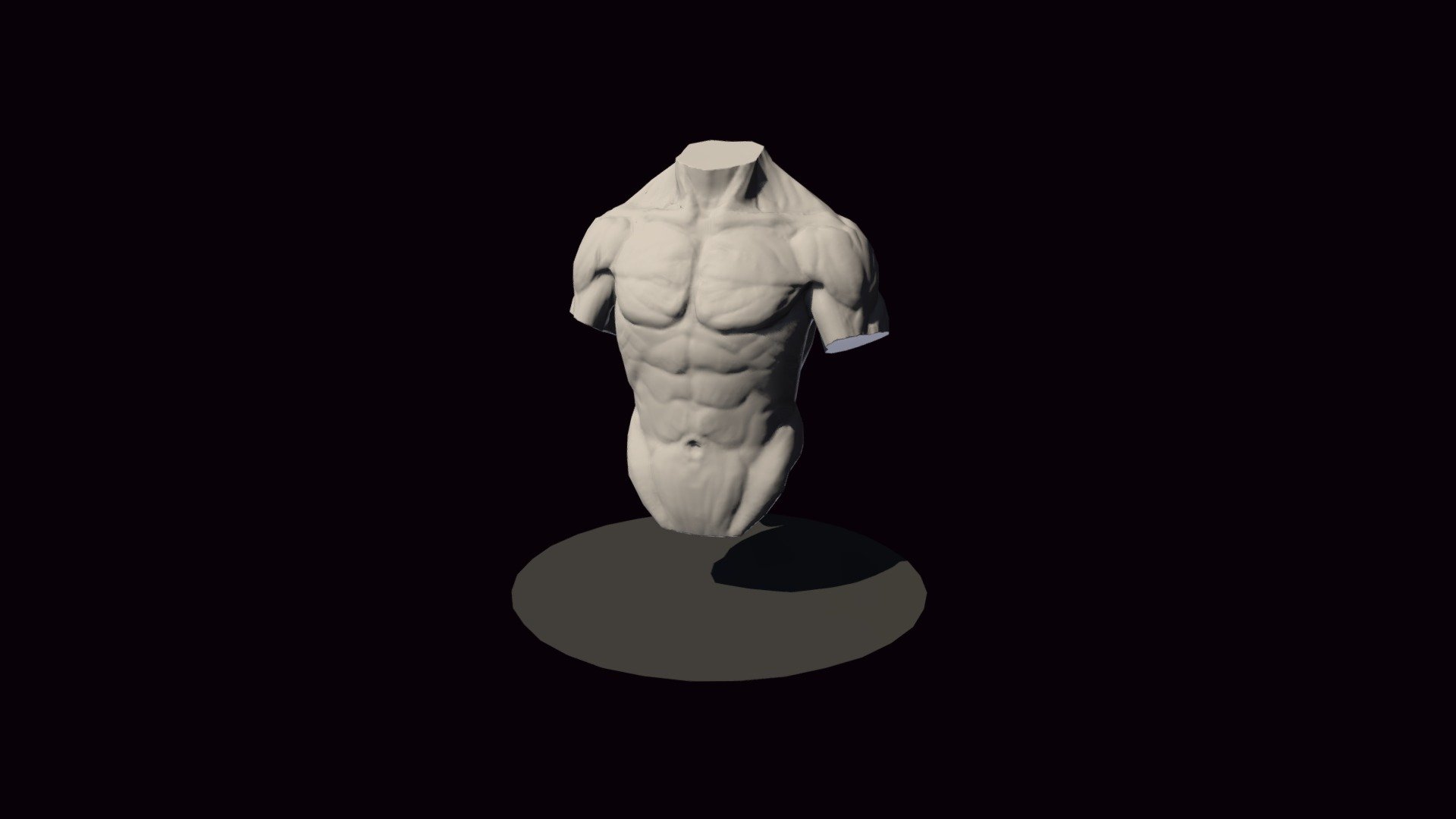 SculptJanuary2018 22 - Torso Male - 3D model by plasmaernst [e195a2a ...