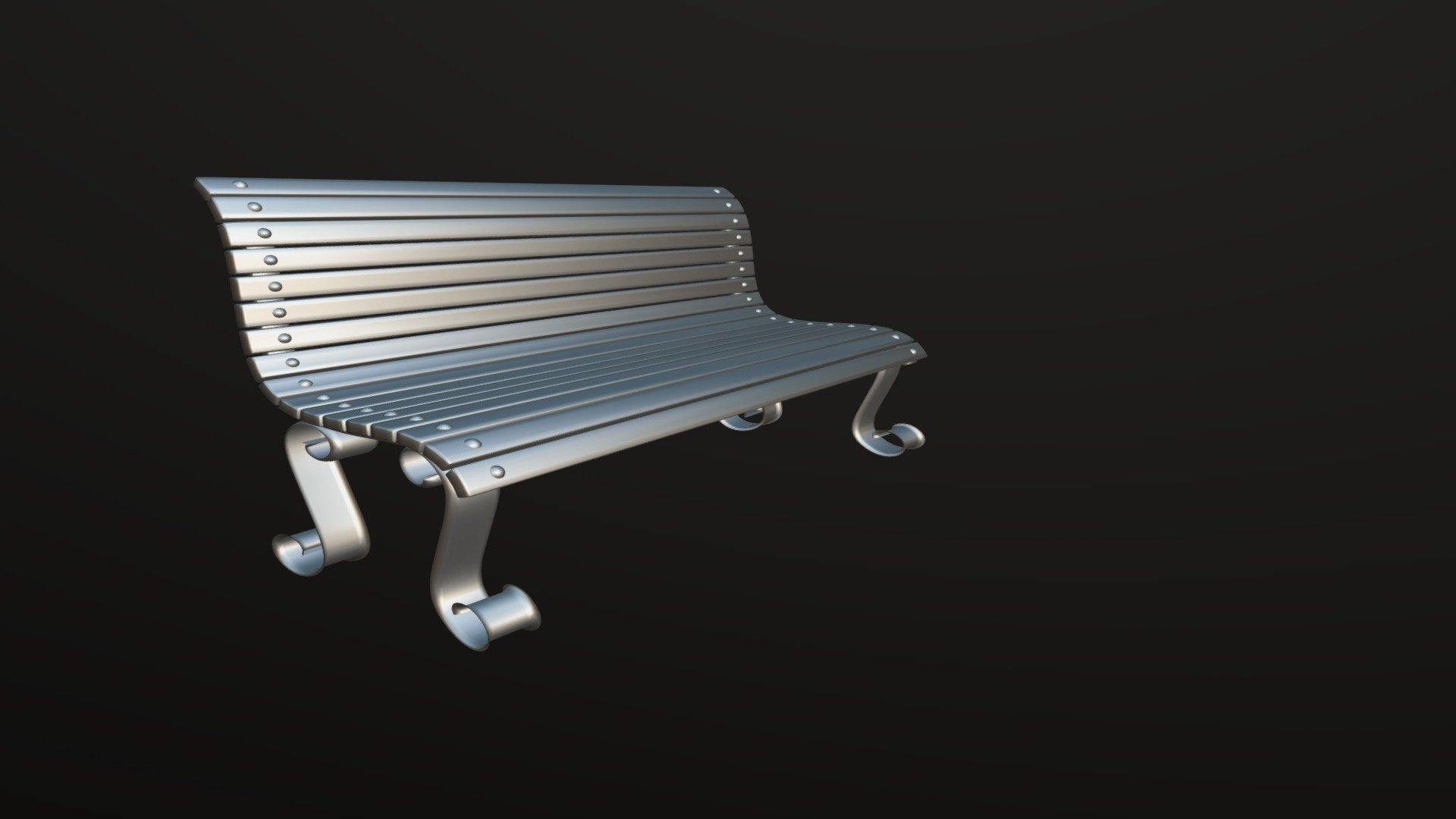 garden chair | chair 3d model | outdor chair - Download Free 3D model ...