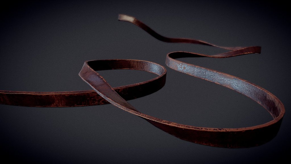 Leather belt - 3D model by serg-654 [e1974bd] - Sketchfab