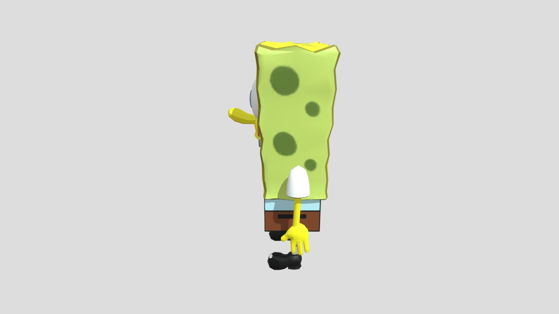 Spongebob Model Roblox Nicktoons Sims - Download Free 3D model by ...