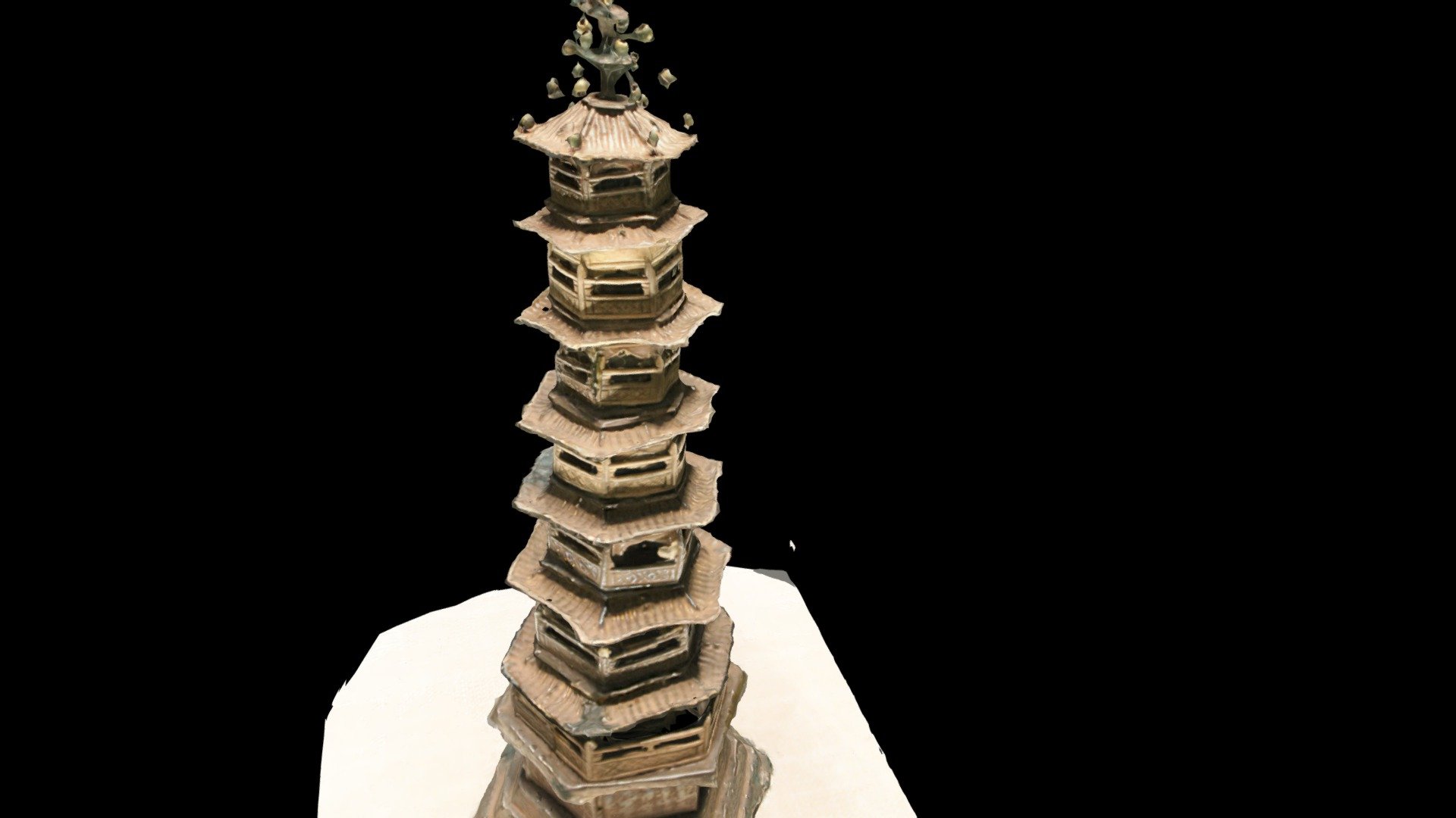 Miniature Pagoda - Download Free 3D model by Di Luo 罗迪 (@dluo) [e19925e ...