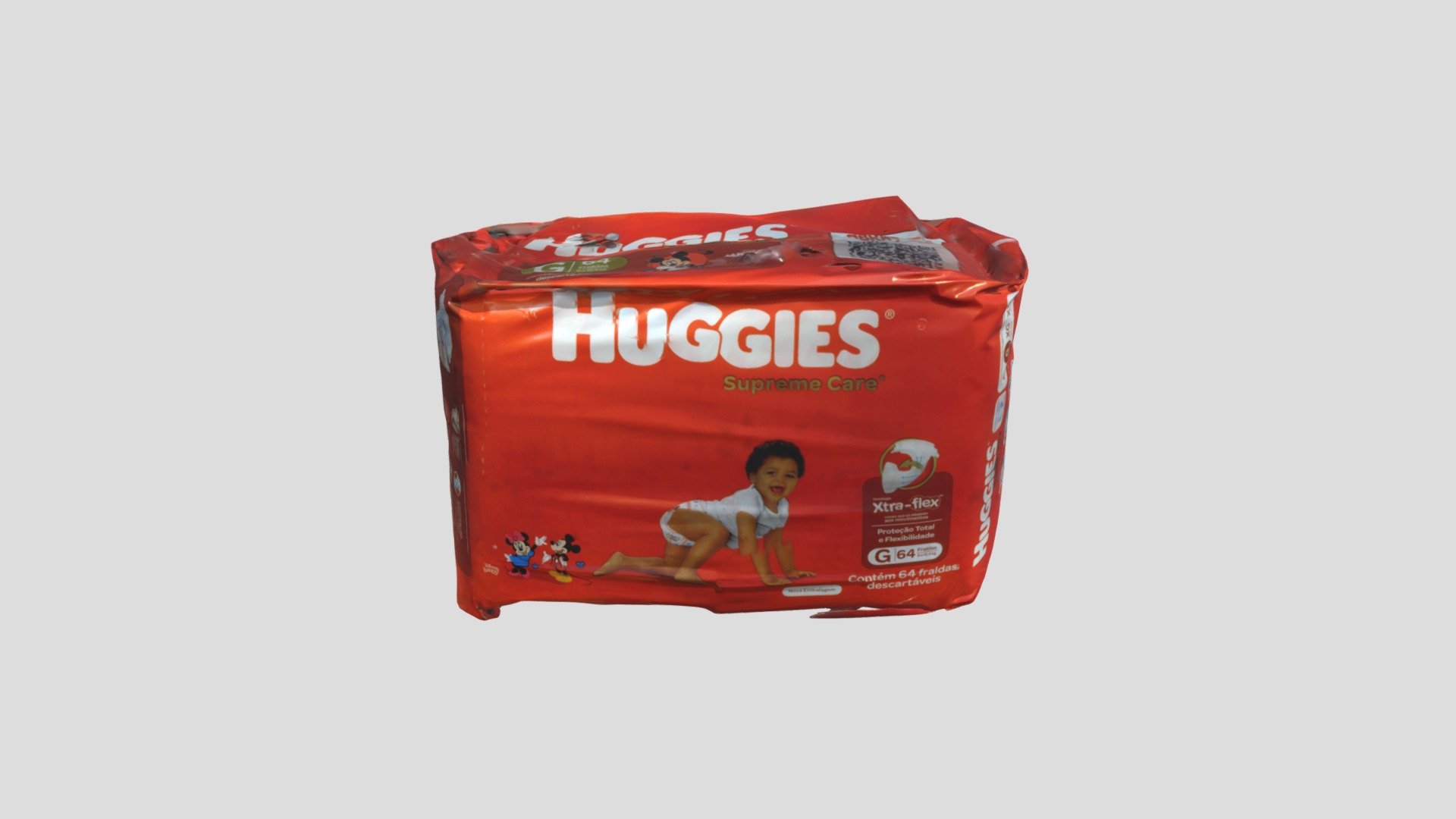 KIMBERLY - (I) Huggies supreme care 64 und - 3D model by 42LabsCS ...