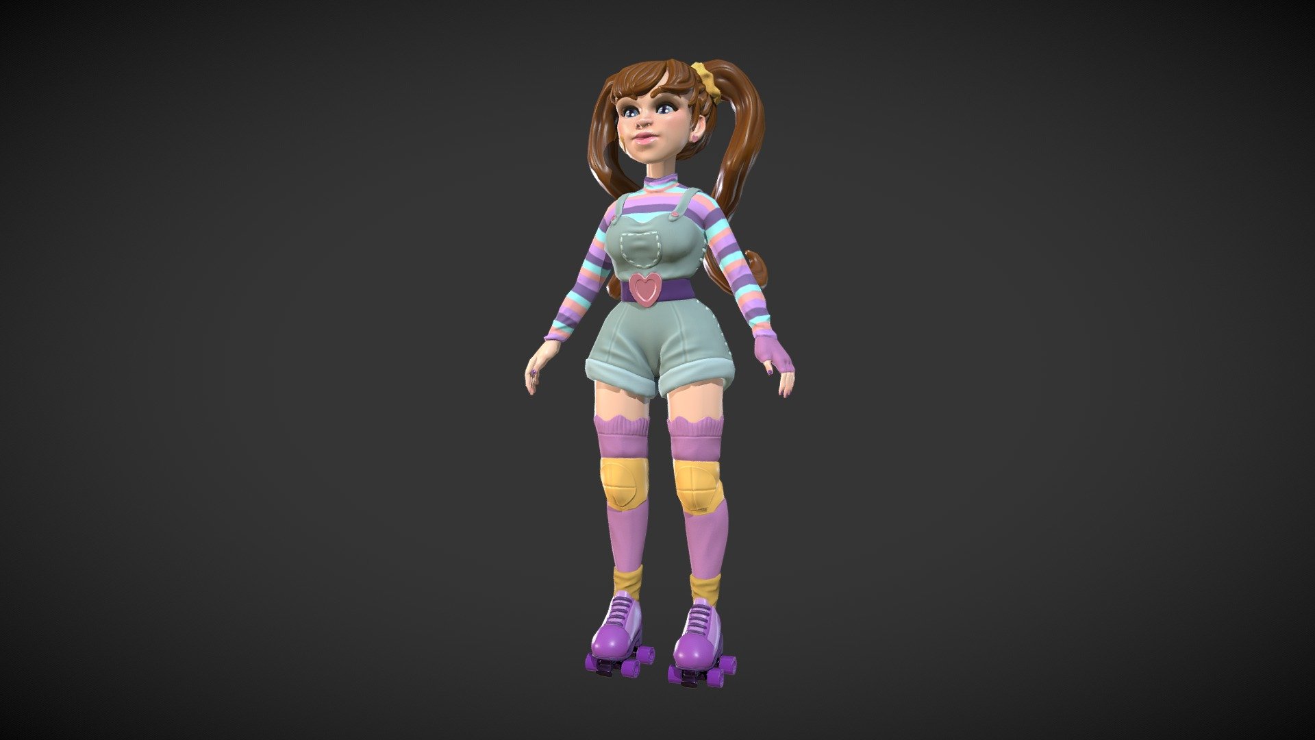 Sherry (A Pose) - 3D model by Lunny (@Lunnyverse) [e19ca35] - Sketchfab
