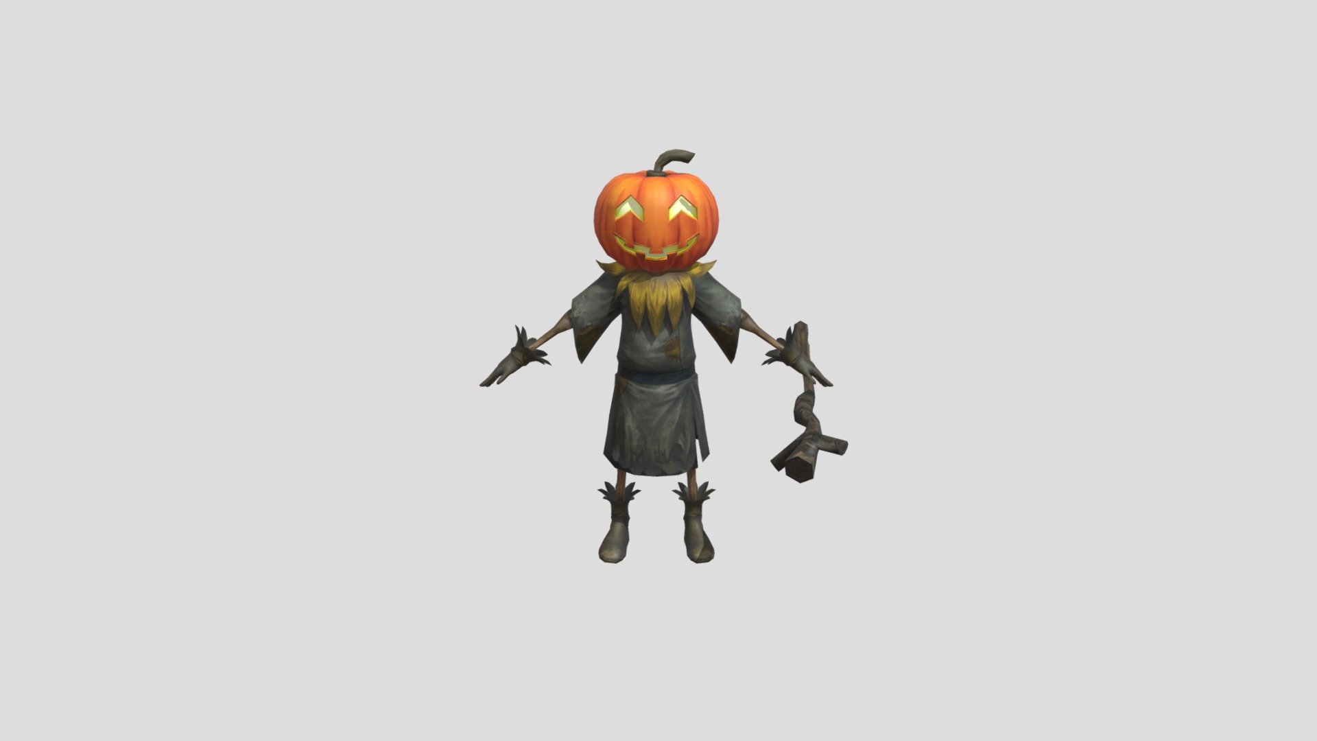 Monster Skeleton Mage Halloween King's raid - Download Free 3D model by ...