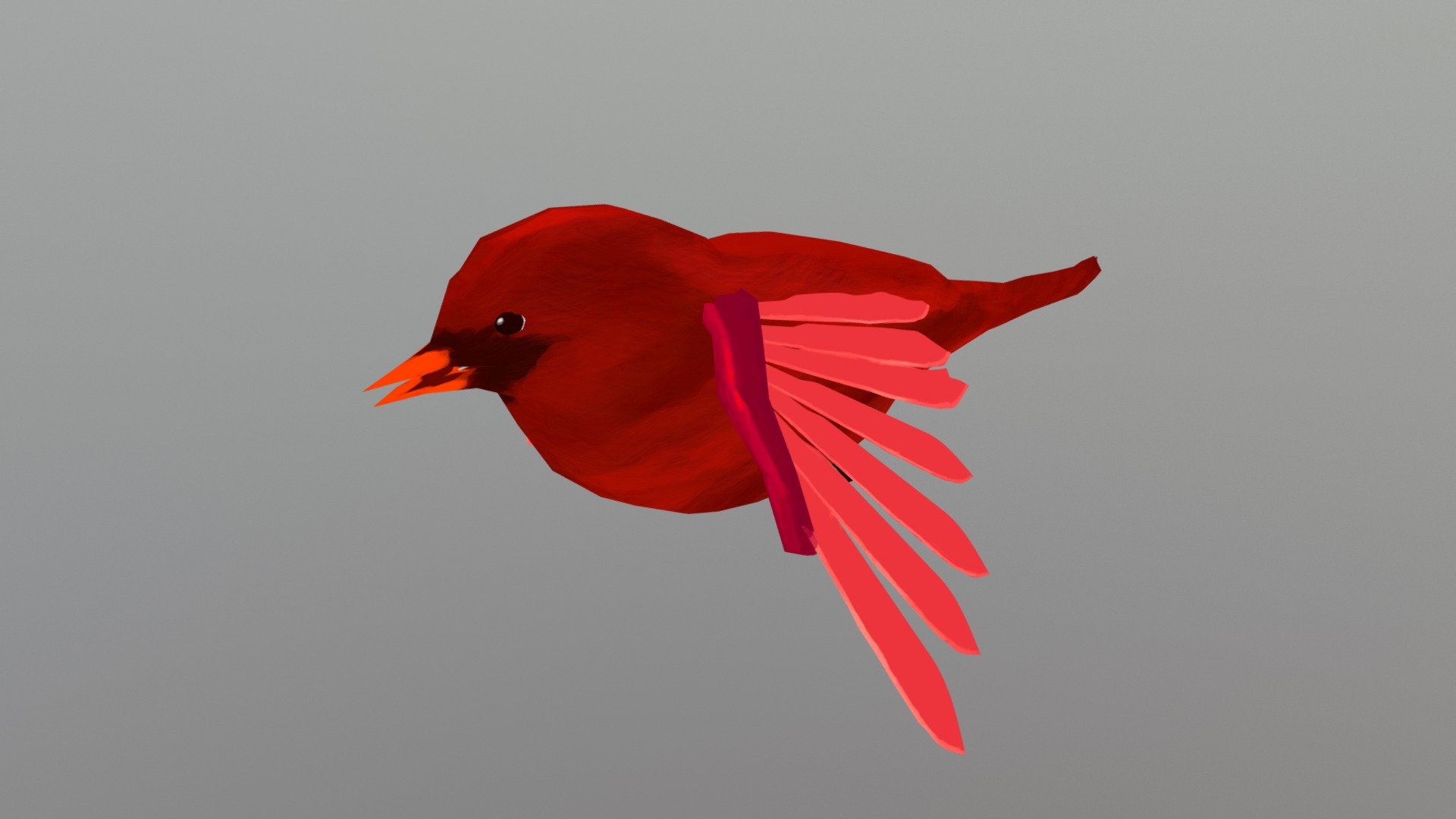 Low Poly Bird - 3D model by yacine (@shad92) [e1a04b9] - Sketchfab