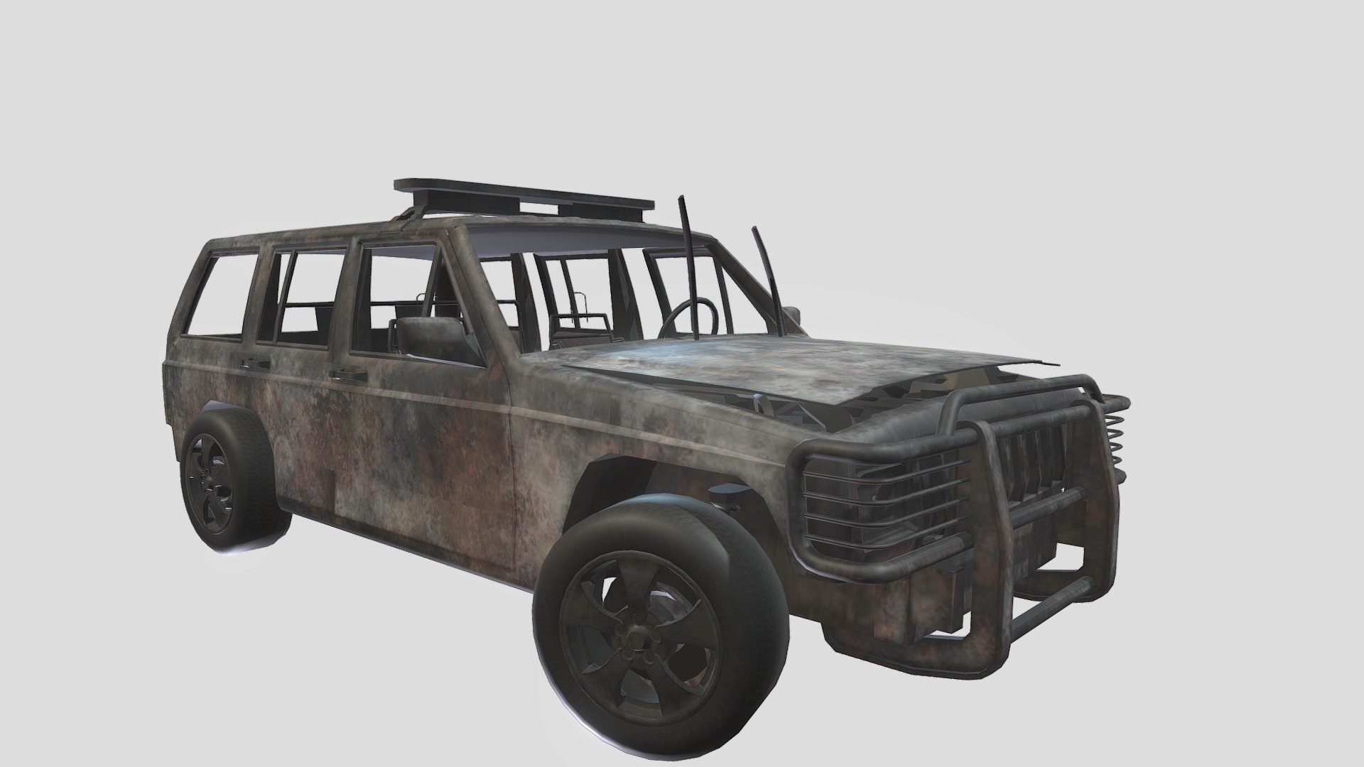 Destroyed Car - Buy Royalty Free 3D model by COELHO (@JCOELHO1 ...
