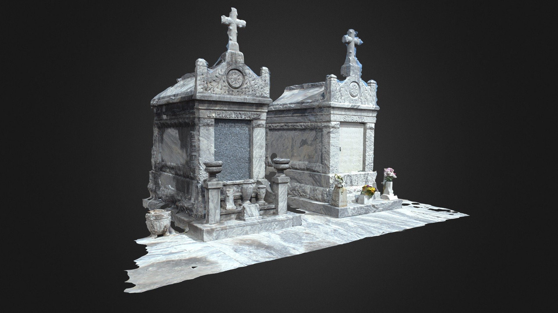 Greenlawn Cemetery. New Orleans. - 3D model by 3D Scan New Orleans ...