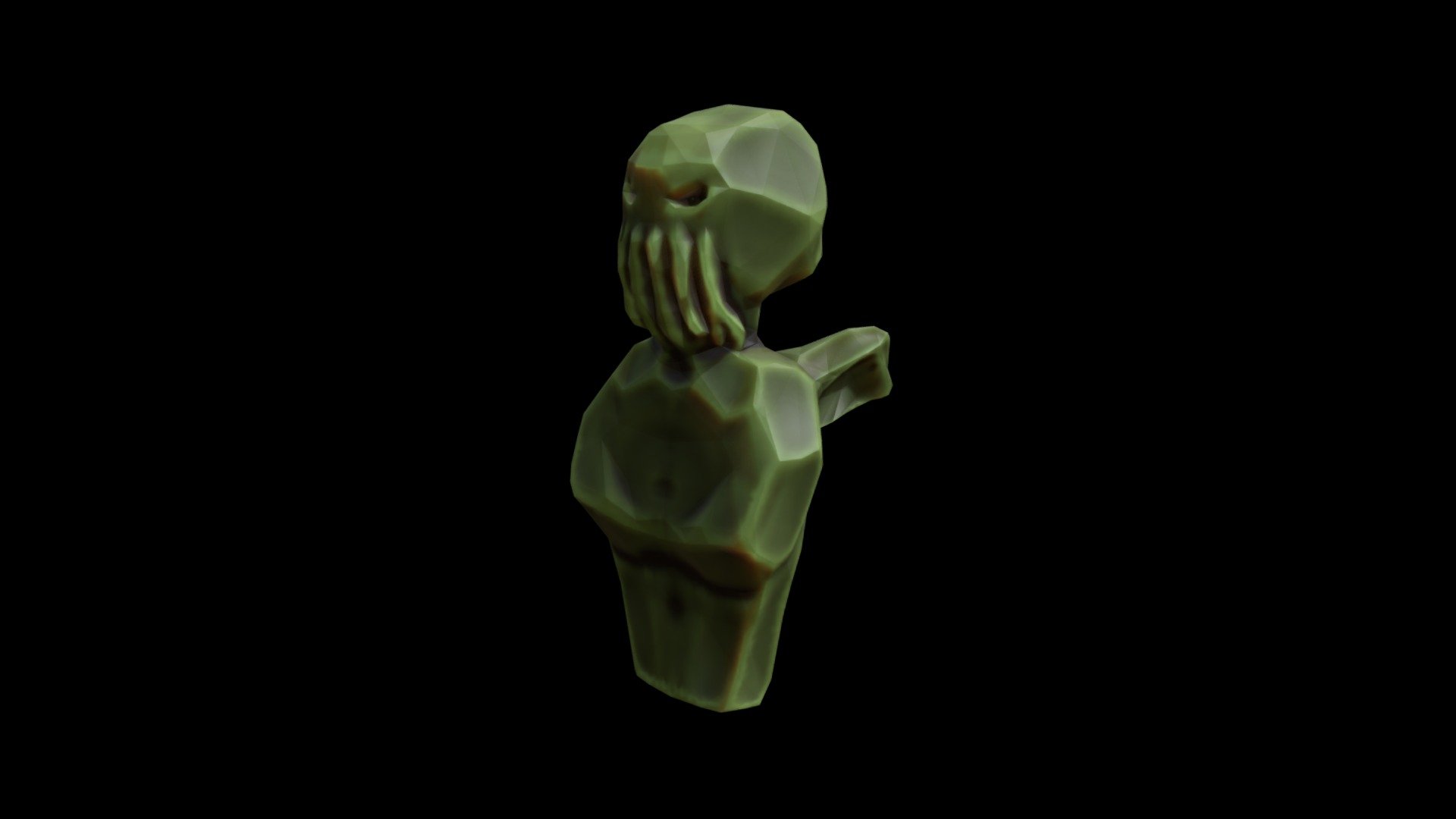 cthulhu bust - 3D model by Christian Schröder (@zlater) [e1a2599 ...