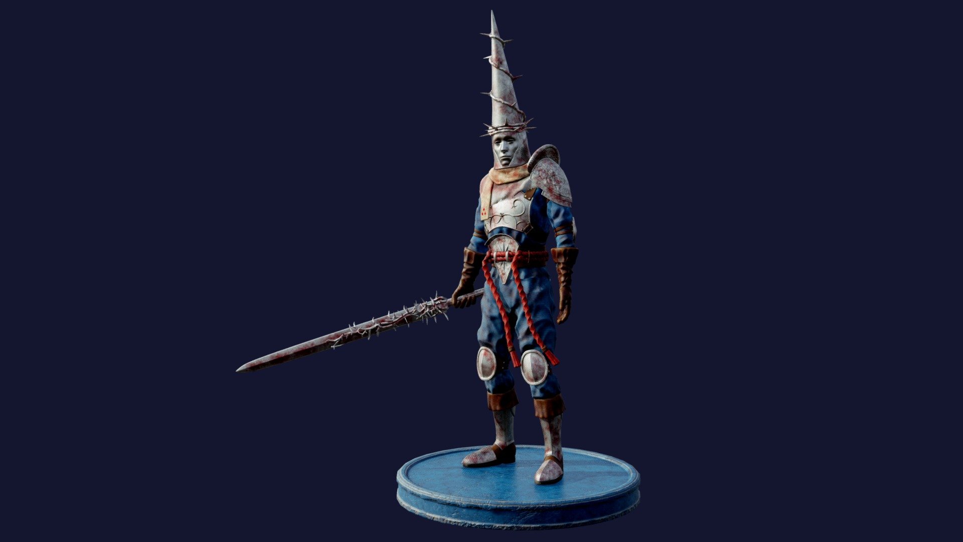 The Penitent One from Blasphemous (fanart) - 3D model by 21some ...