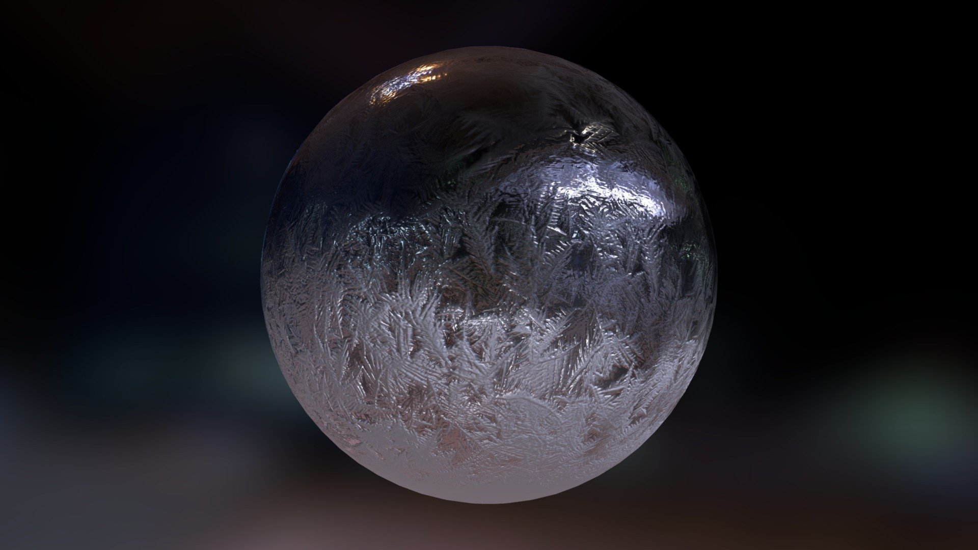 Ice Sphere 01 - 3D model by Austin Hicks (@AustinHicks) [e1a3216 ...