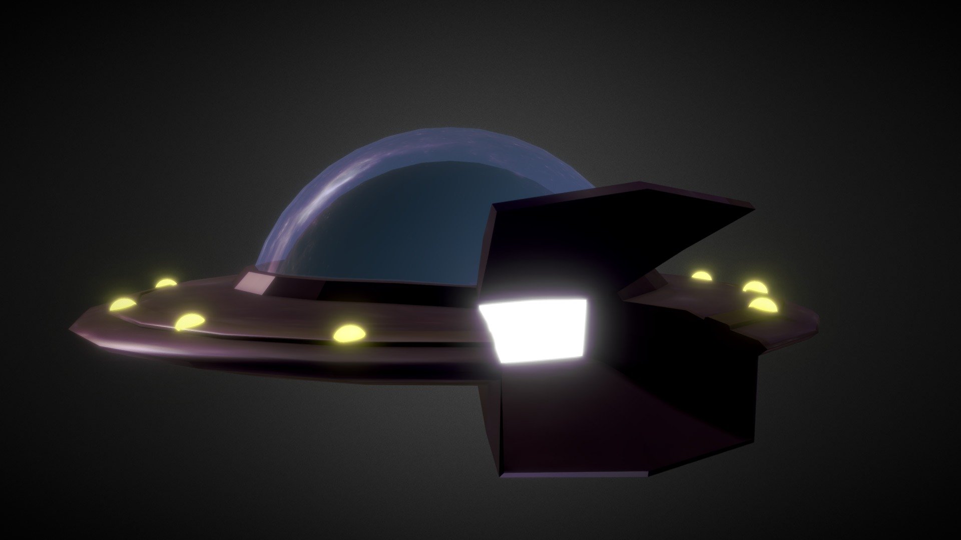 UFO - 3D model by yoranAPG [e1a3e62] - Sketchfab