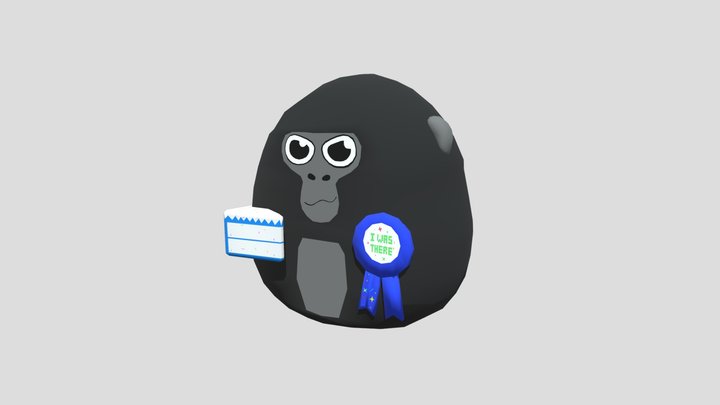 Gorilla Tag 4th Birthday Stuff - A 3D model collection by WildTheDev ...