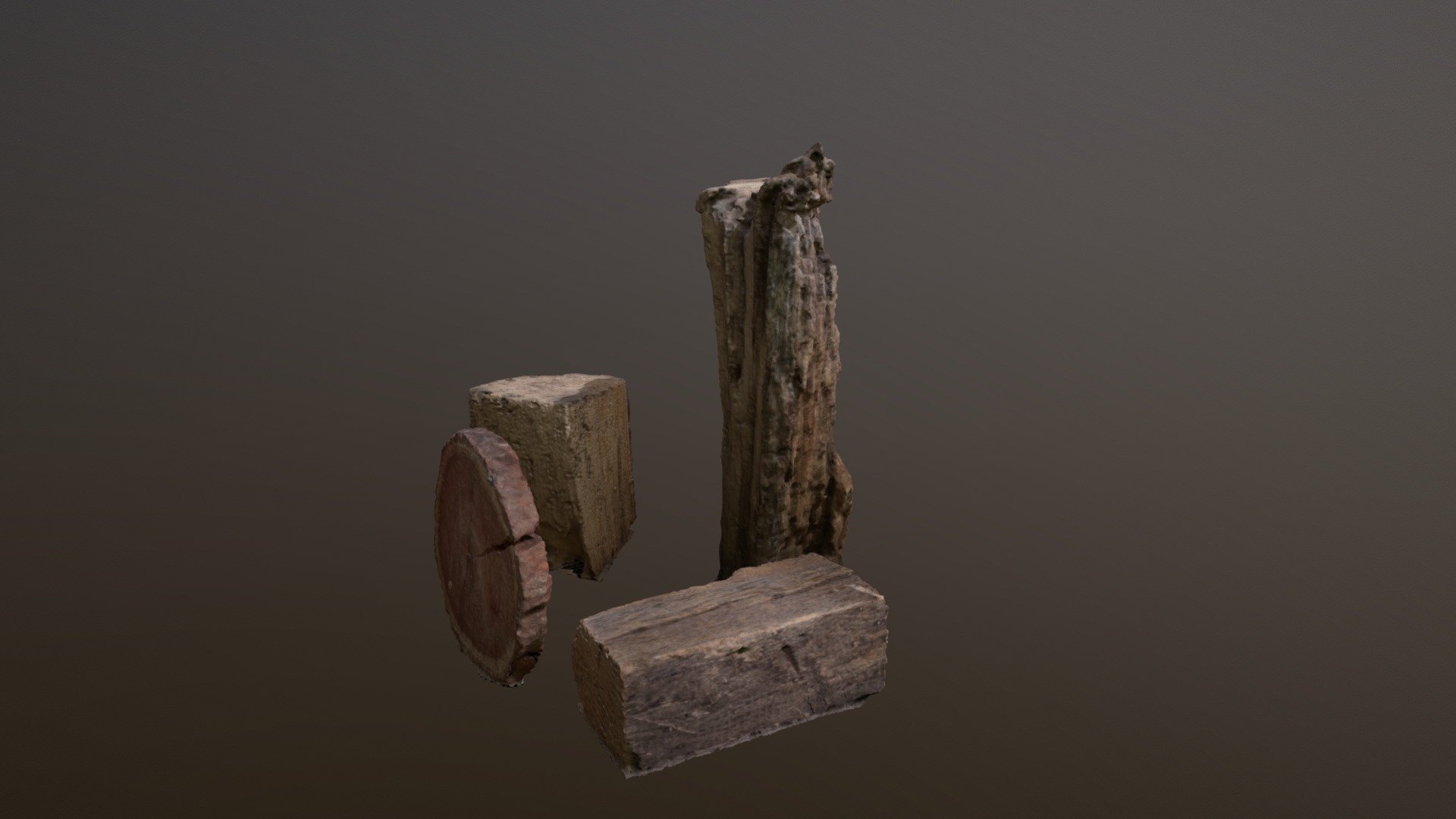 Package of Wood / Logs - Buy Royalty Free 3D model by Šimon Ustal ...