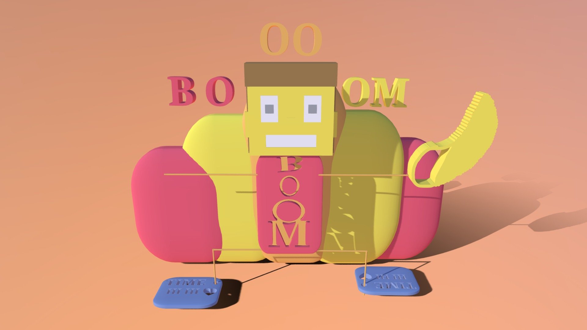 Robot ET BOOOOM_Matis - Download Free 3D model by cap10crooks [e1a518a ...