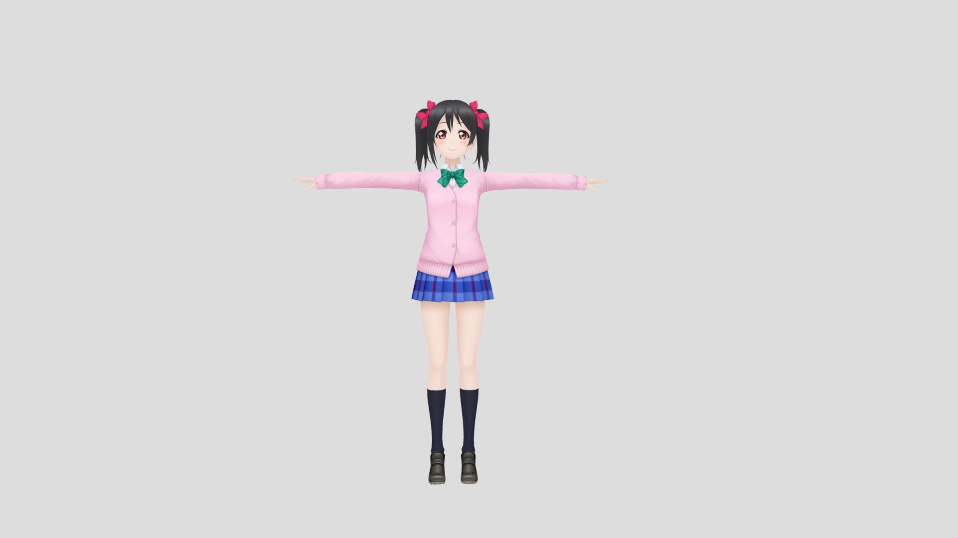 Nico Yazawa - Download Free 3D model by luser2189 [e1a5734] - Sketchfab