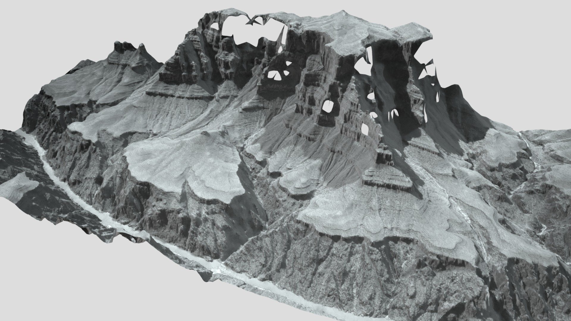 Grand Canyon, USA - Download Free 3D model by Ricardo Garnica ...