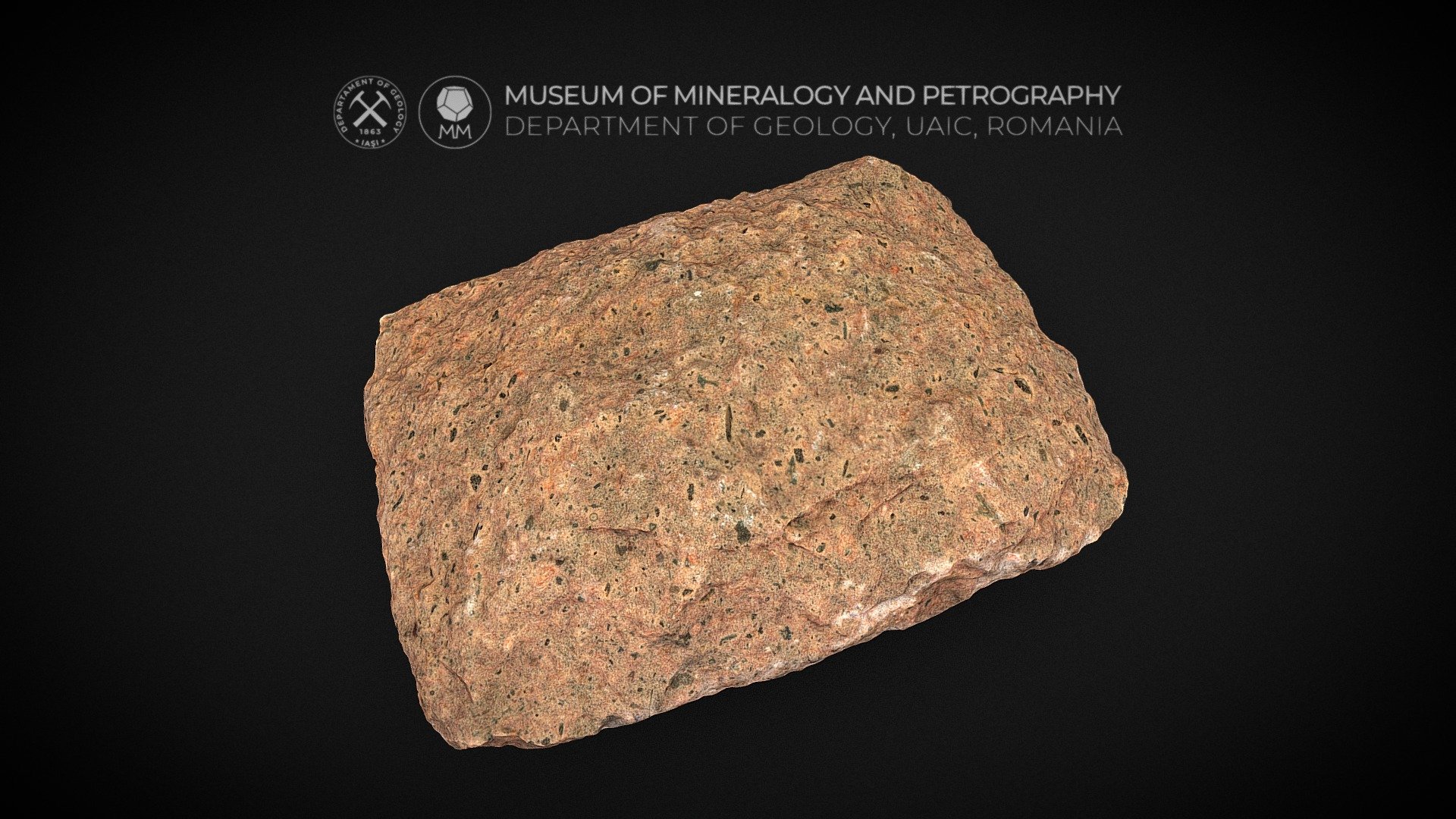 Granite (igneous rock) - 3D model by Museum of Mineralogy and ...