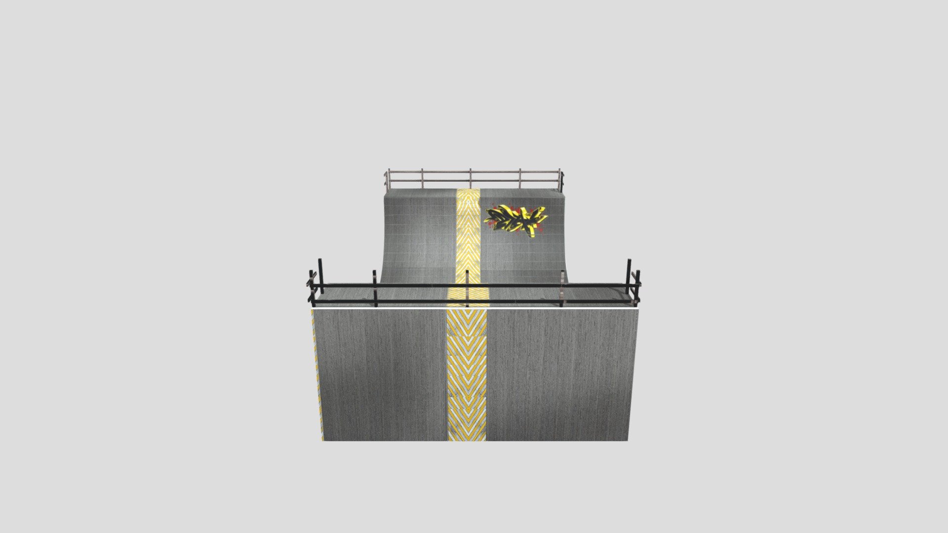 halfpipe - Download Free 3D model by SjRootsey [e1a922b] - Sketchfab