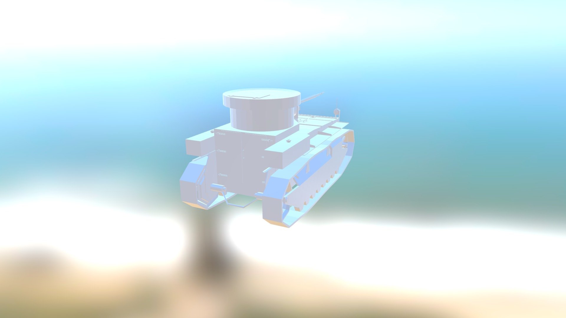 T1 Cunningham Low poly - 3D model by Konrad W. (@update) [e1a99a6 ...