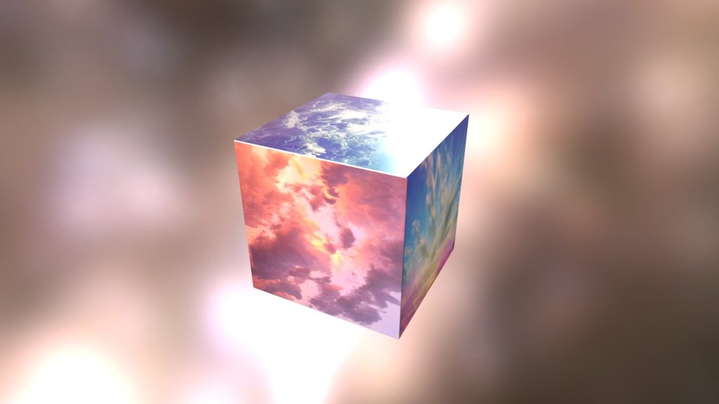 Wolken Würfel - Materials first try - 3D model by Mara ...
