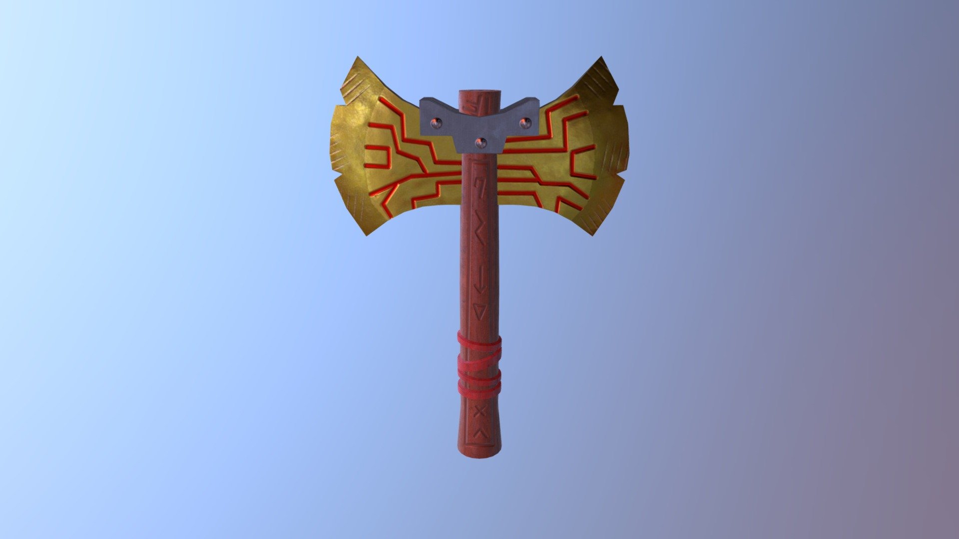 Rage Axe - 3D model by eww48 [e1ac2a4] - Sketchfab