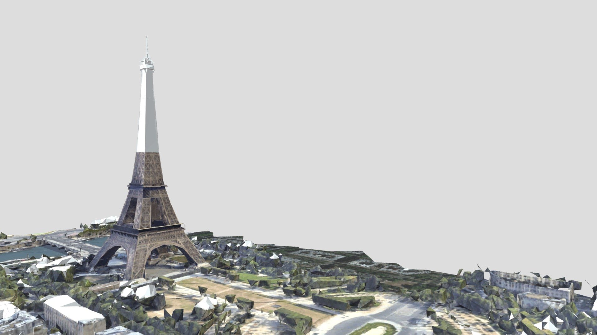 Eiffel Tower - Download Free 3D model by Tanya Shkredova (@svyatoisyslik) [e1ac33e] - Sketchfab