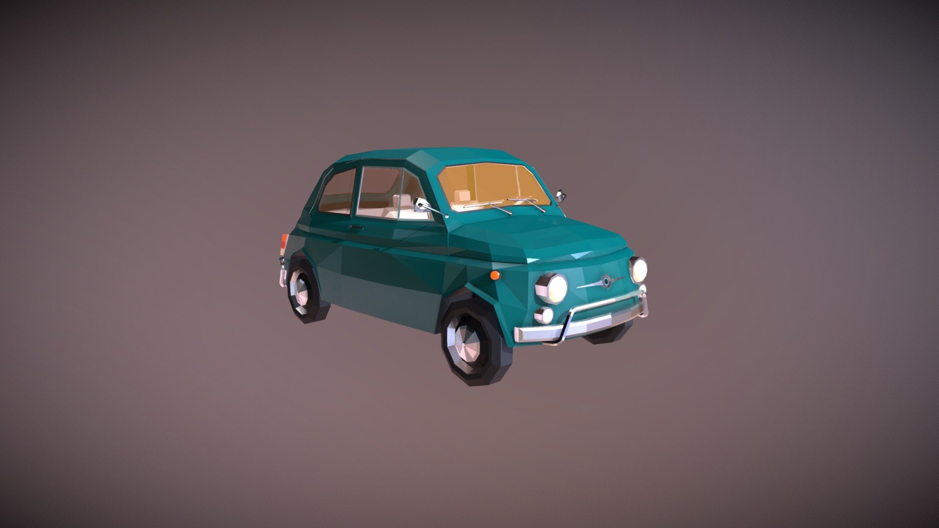 Low Poly City Car 05 - Buy Royalty Free 3D model by Linder-Media ...
