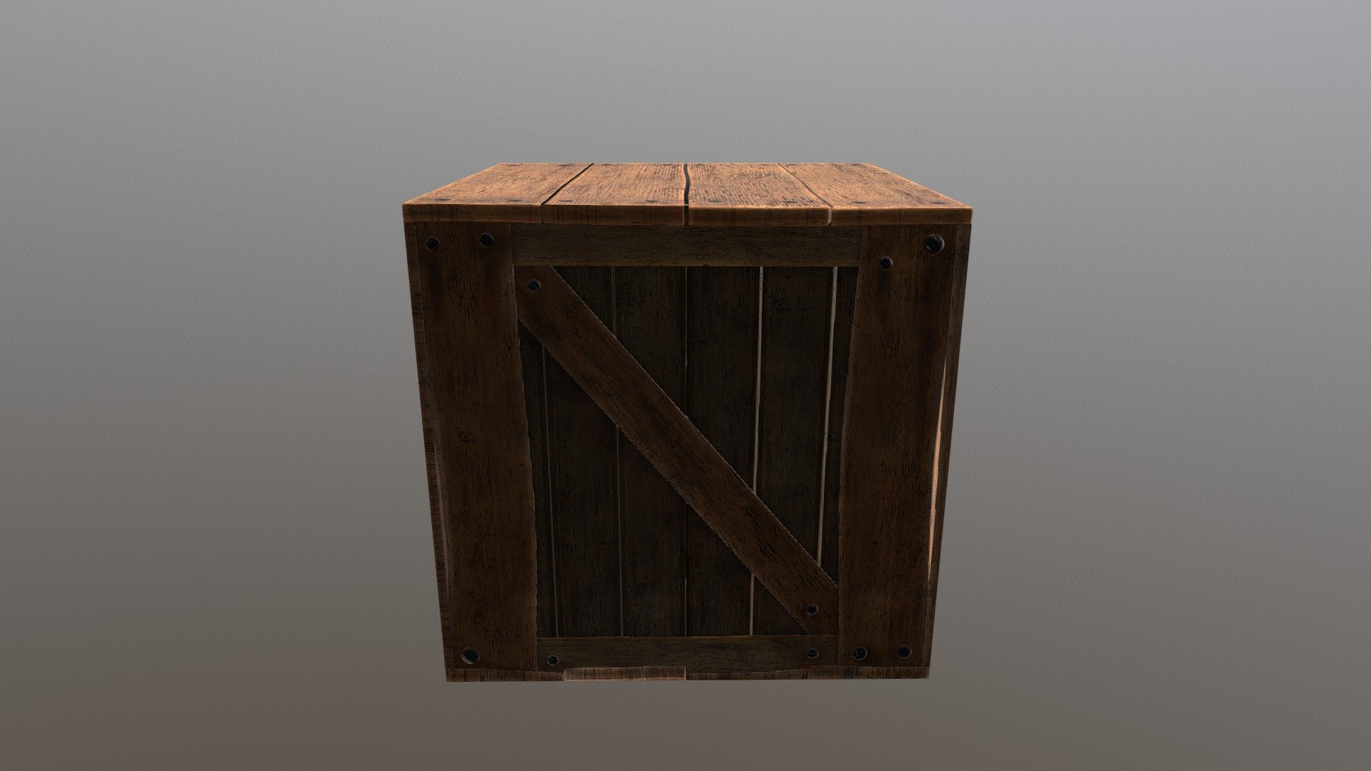 wooden box - 3D model by chanmagomed [e1ae60d] - Sketchfab