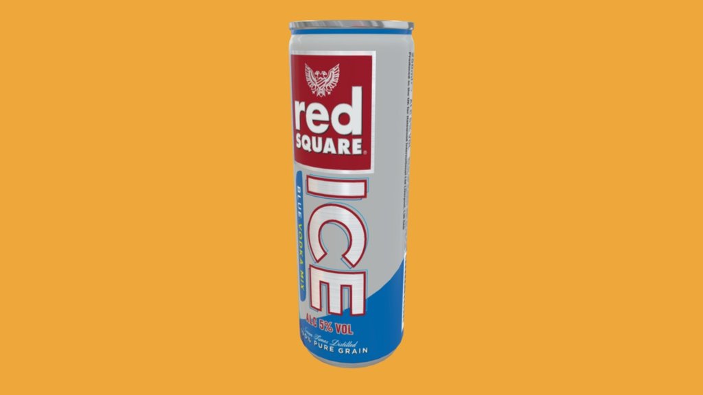 Red Square Can 3D Model DEMO - Download Free 3D model by smr [e1af959 ...