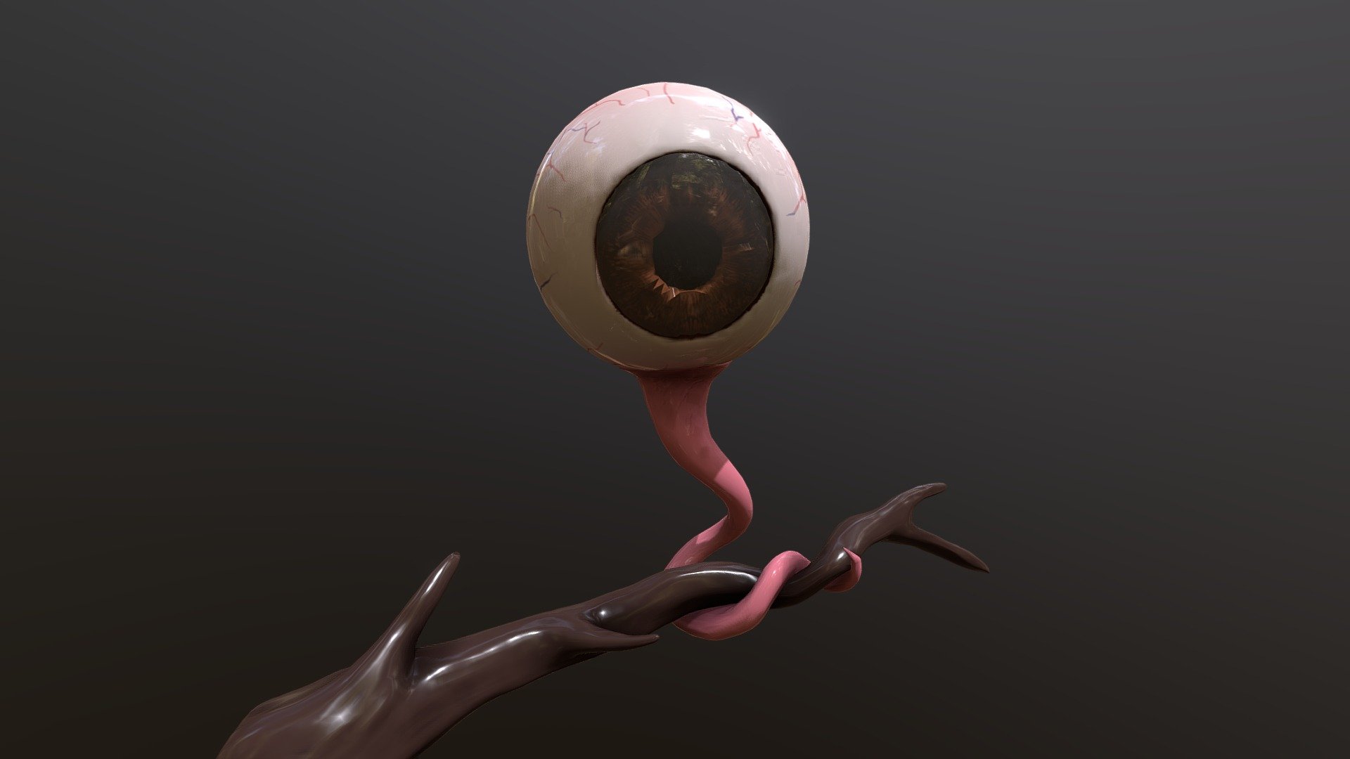 Eye Ball Worm - Animated - Buy Royalty Free 3D model by angeldart ...