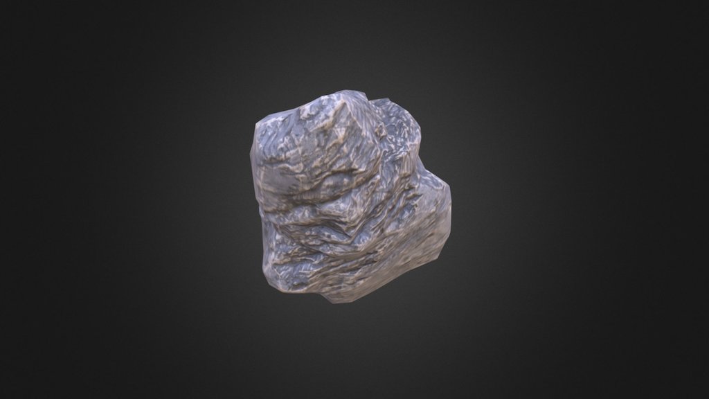 Crunchy Rock - 3D model by Jason Rosenstock (@JasonRosenstock) [e1b2321 ...