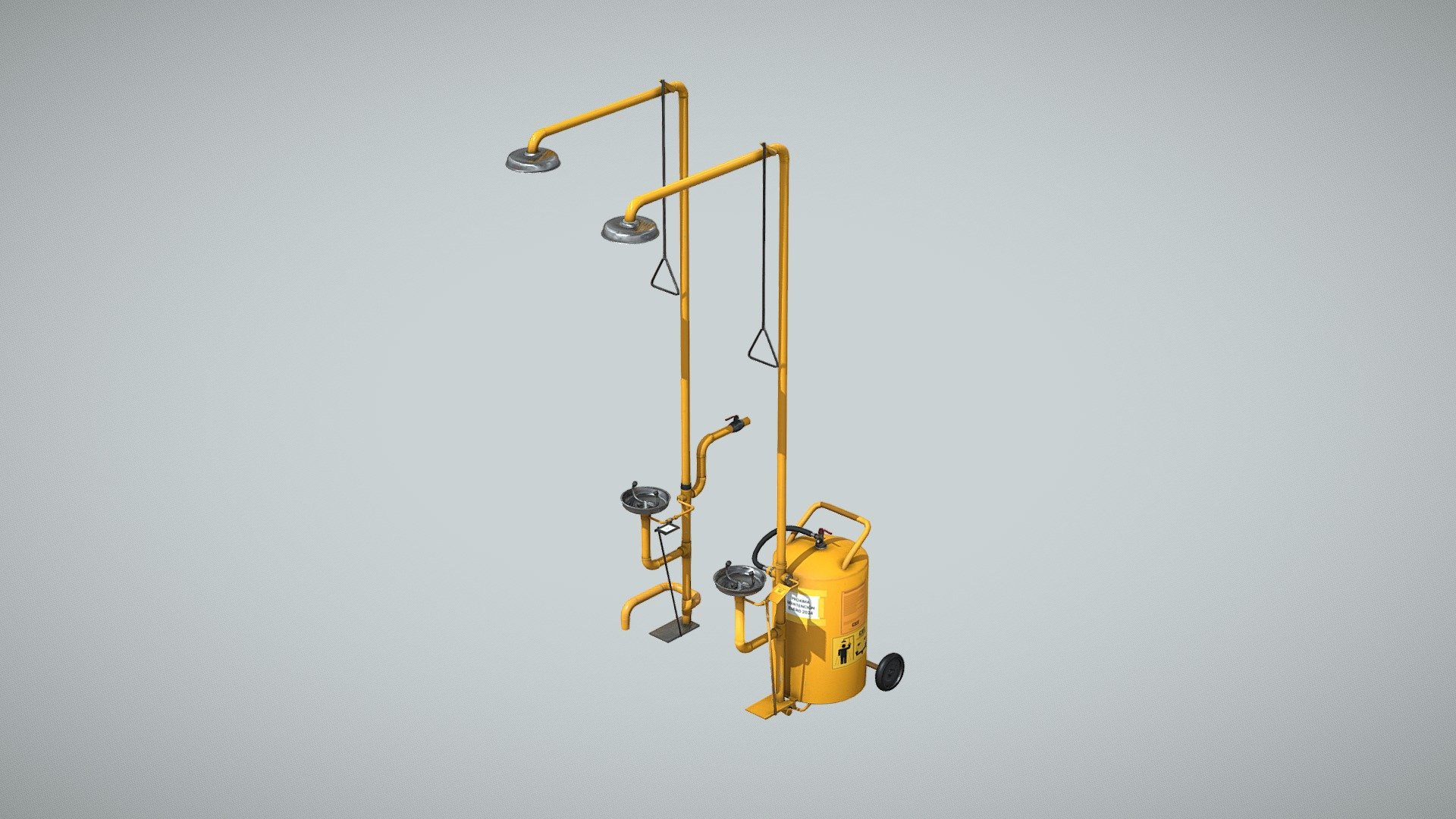 Emergency Shower - Buy Royalty Free 3D model by Outlier Spa (@outlier ...