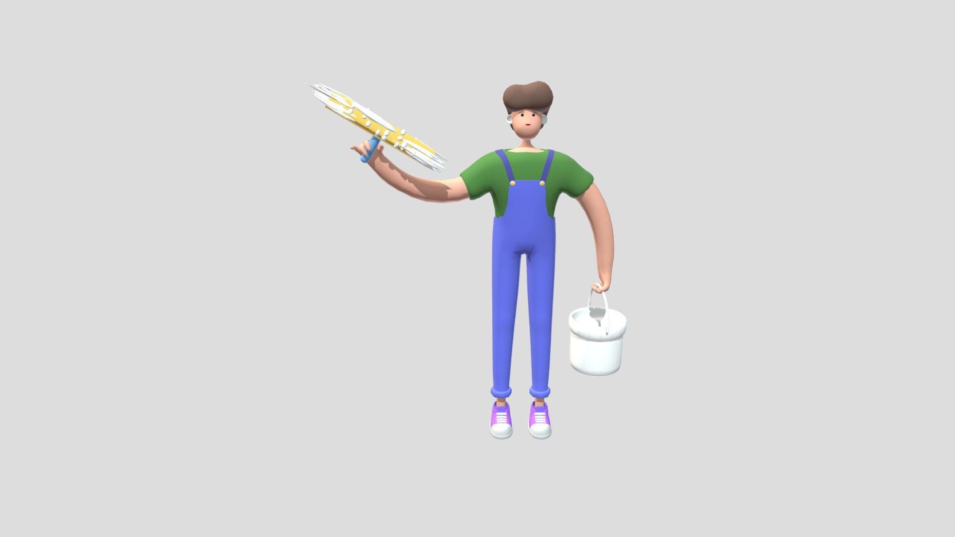 cleaner - 3D model by otaru [e1b3fe5] - Sketchfab