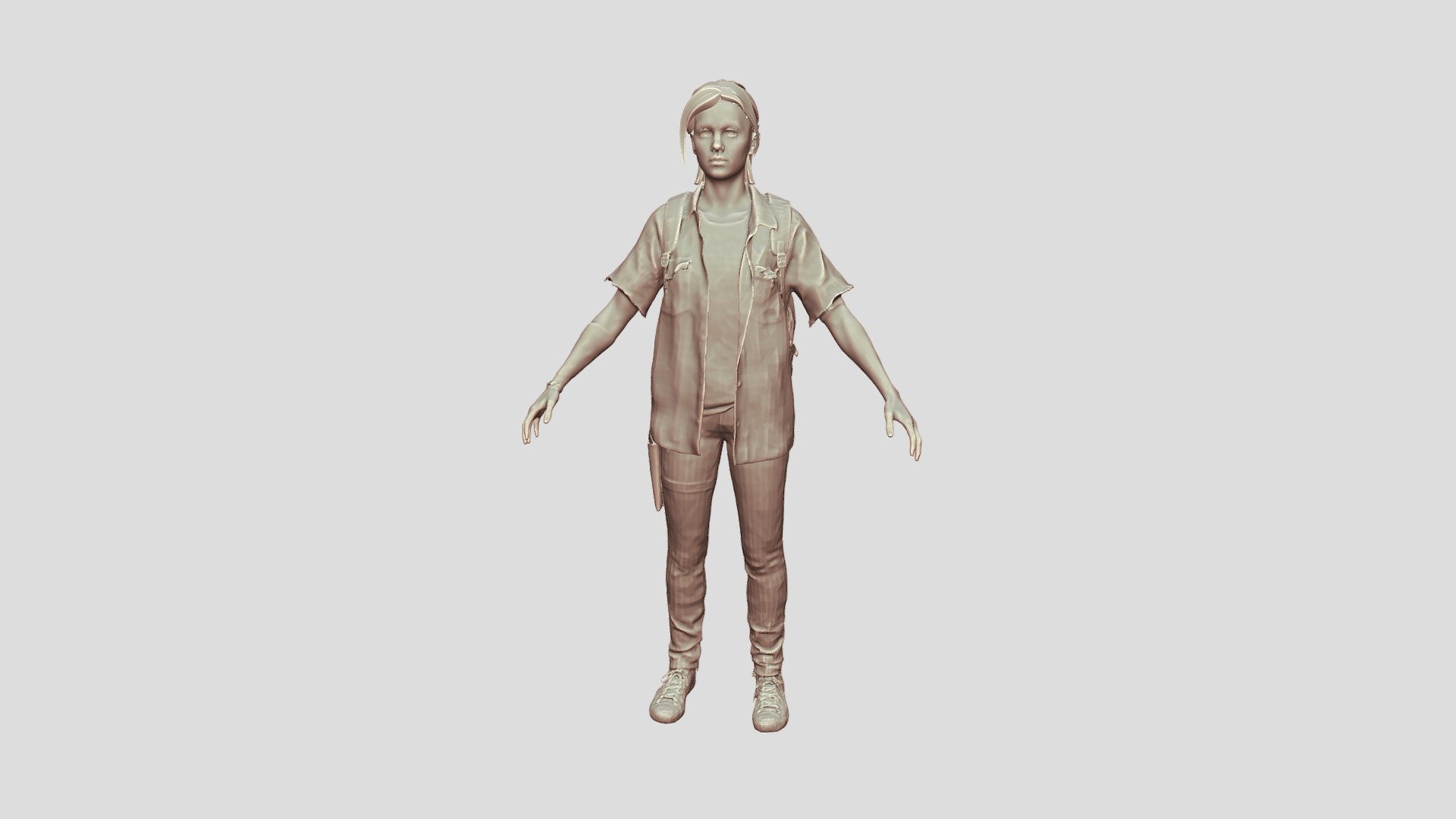 Ellie The Last of us - 3D model by usefulspunforsup (@noemyssima7 ...