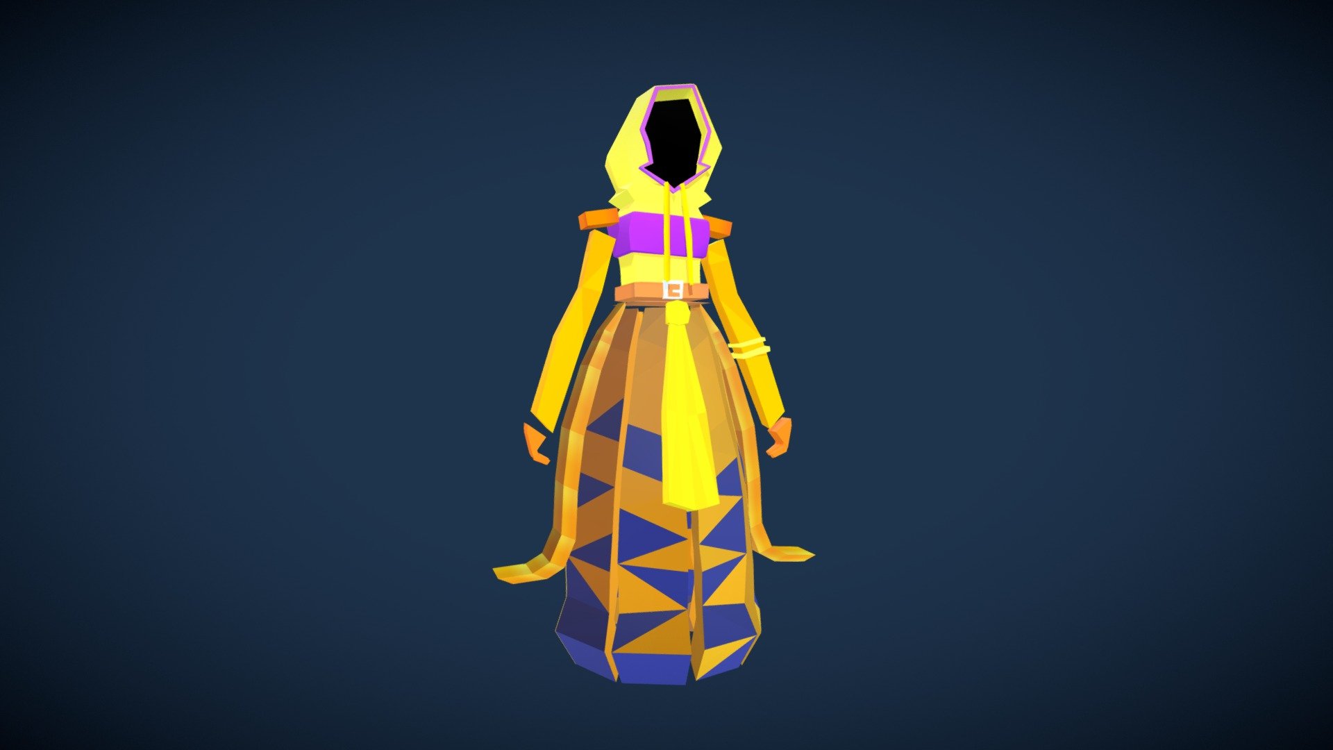 Bruja realizada en blender por mi - 3D model by Lafayet [e1b47a3 ...
