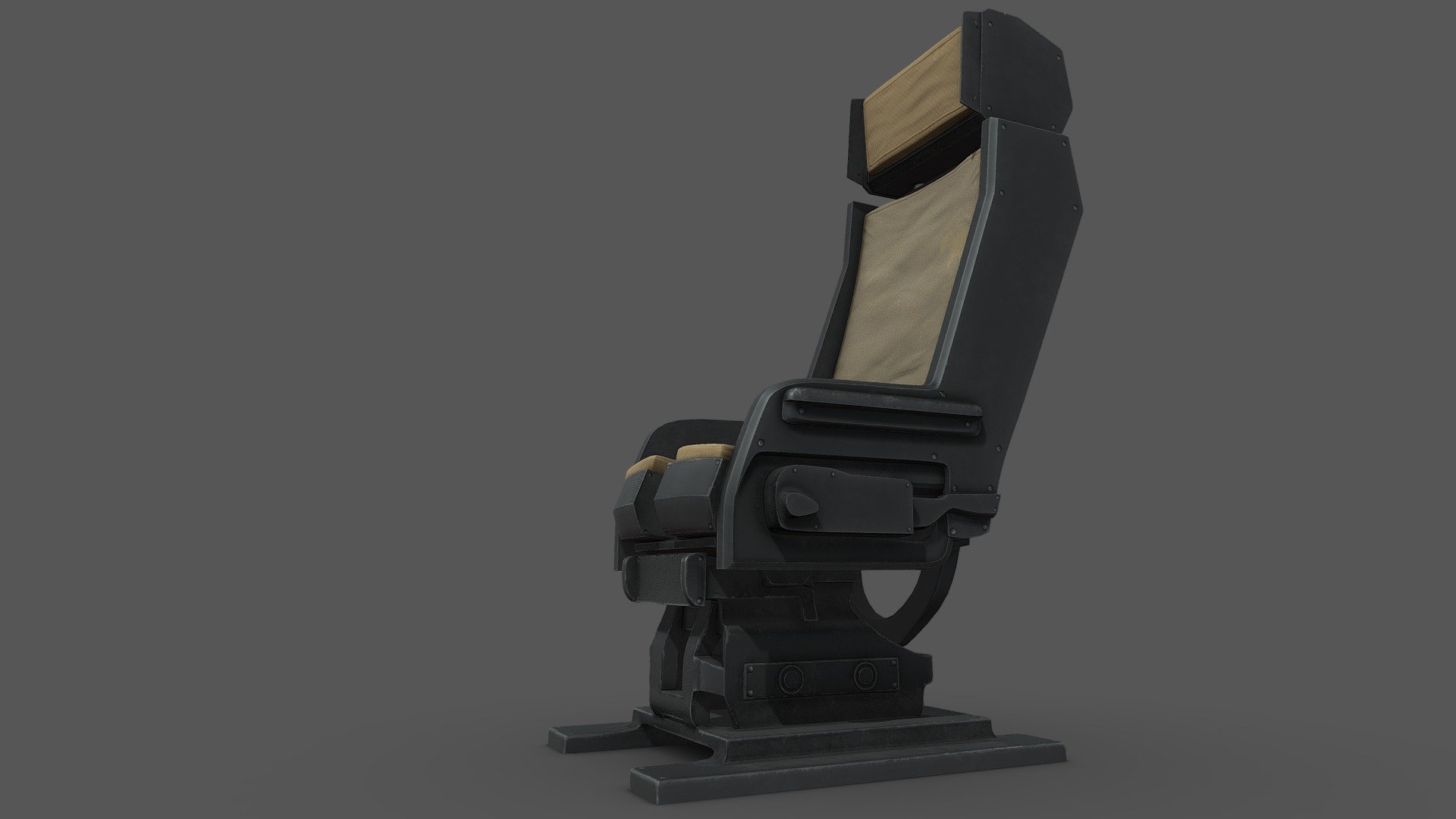 Sci-Fi Pilot's Chair - 3D model by Hivrtoon [e1b4cfb] - Sketchfab
