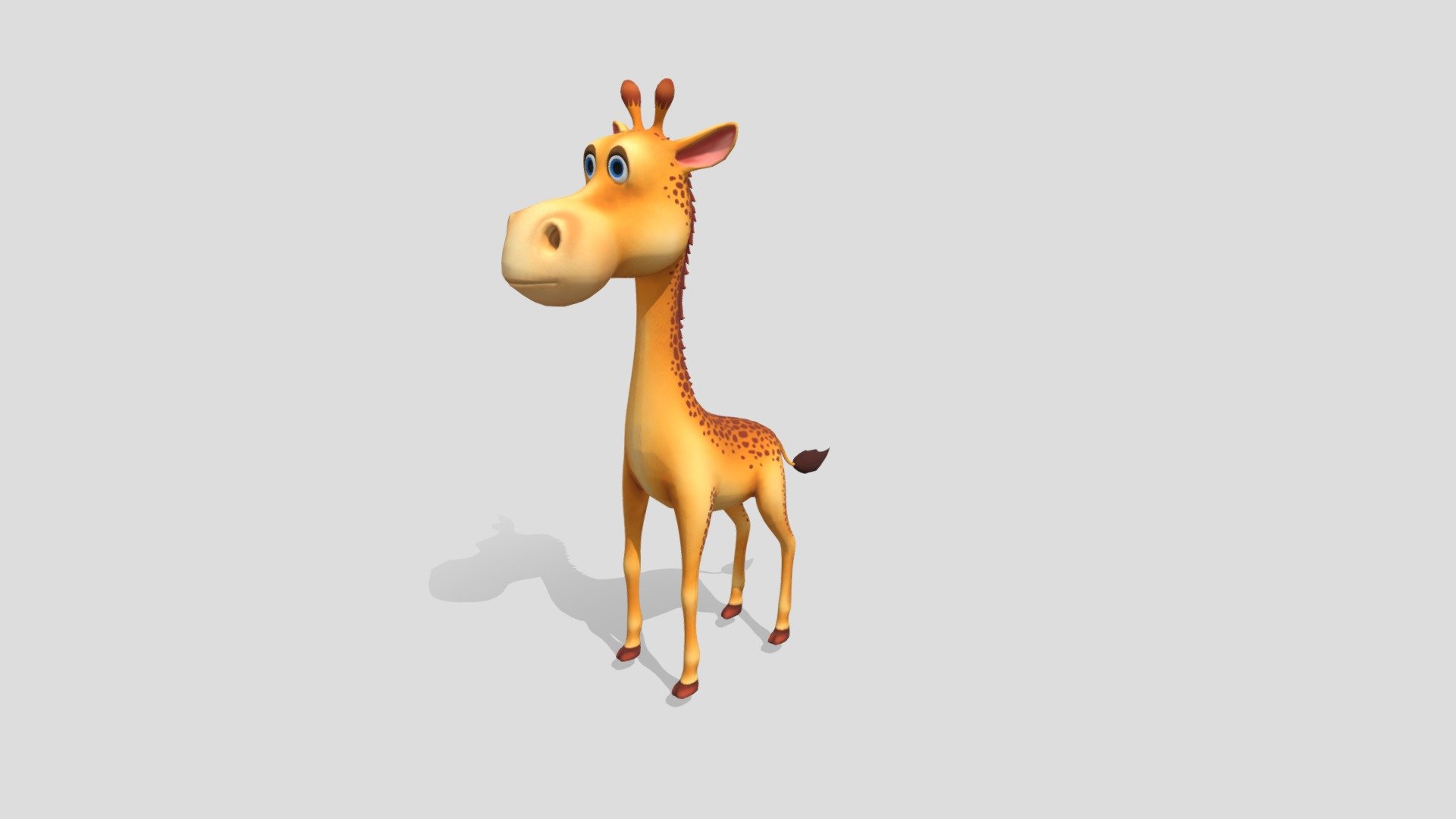 Giraffe - 3D model by creative.avl [e1b60c0] - Sketchfab