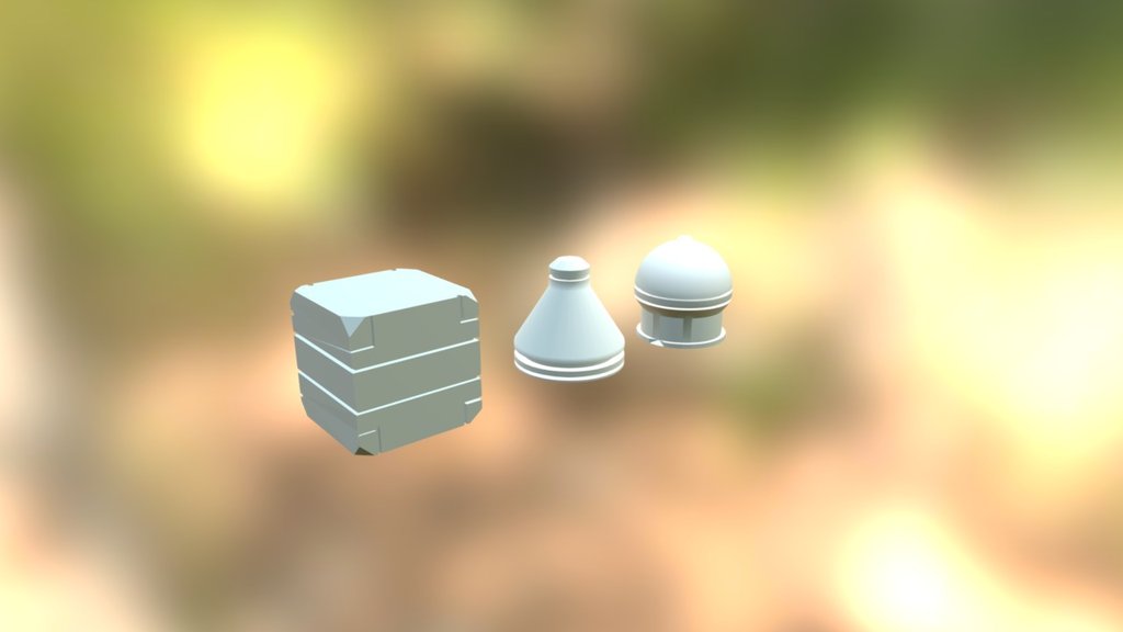 Shapes - 3D model by kev_yat [e1b6e2f] - Sketchfab