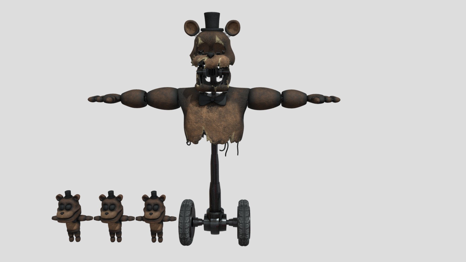 Dittophobia Freddy & Freddles - Download Free 3D model by skylajade69 ...