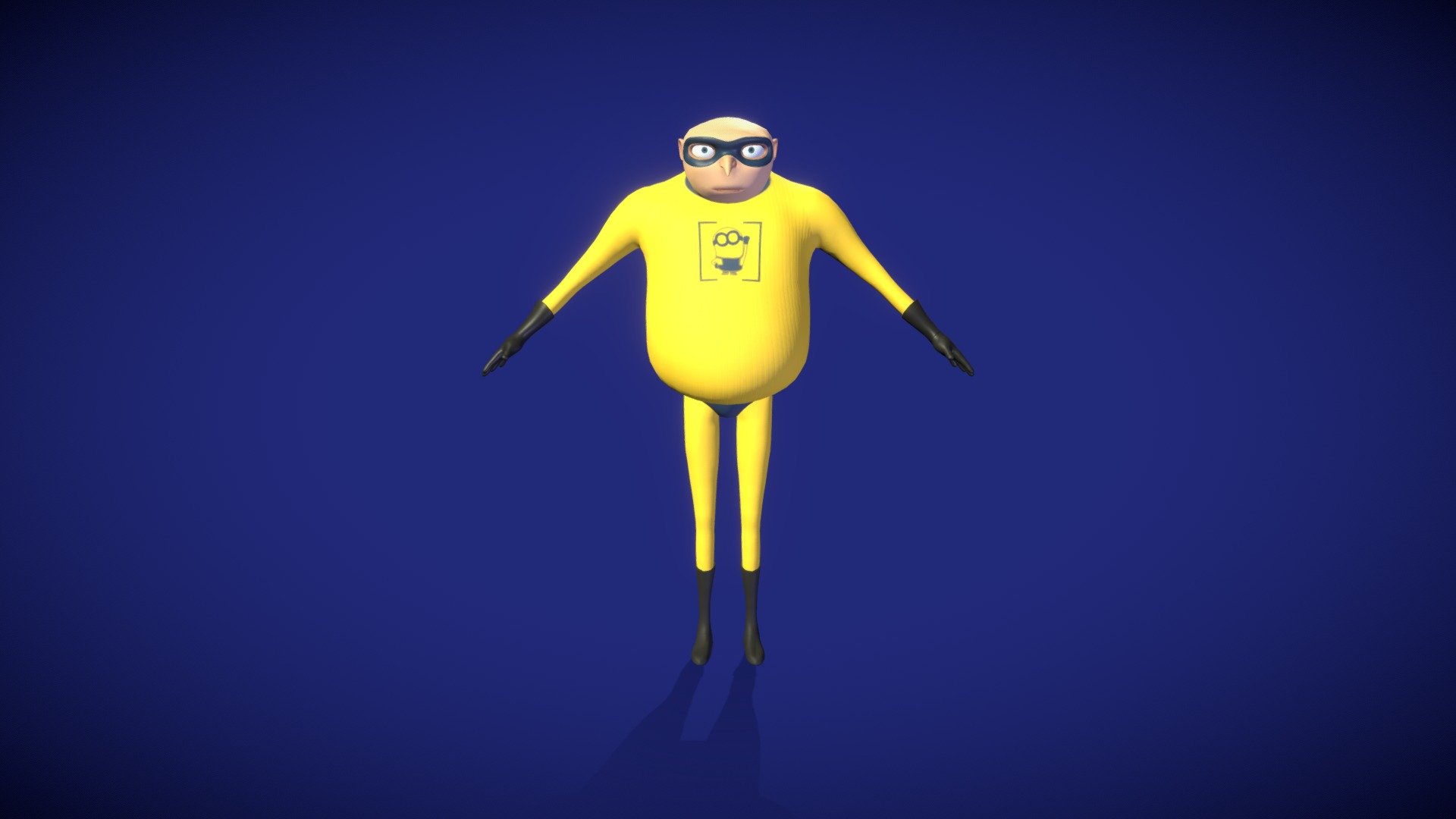Super Gru Character Model - Download Free 3D model by Tristen ...