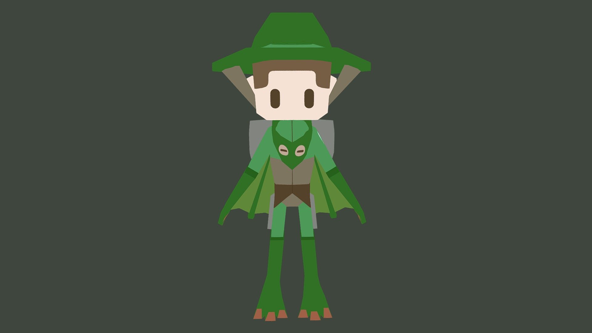 Frog ranger Character model - 3D model by Syllver [e1b8f61] - Sketchfab