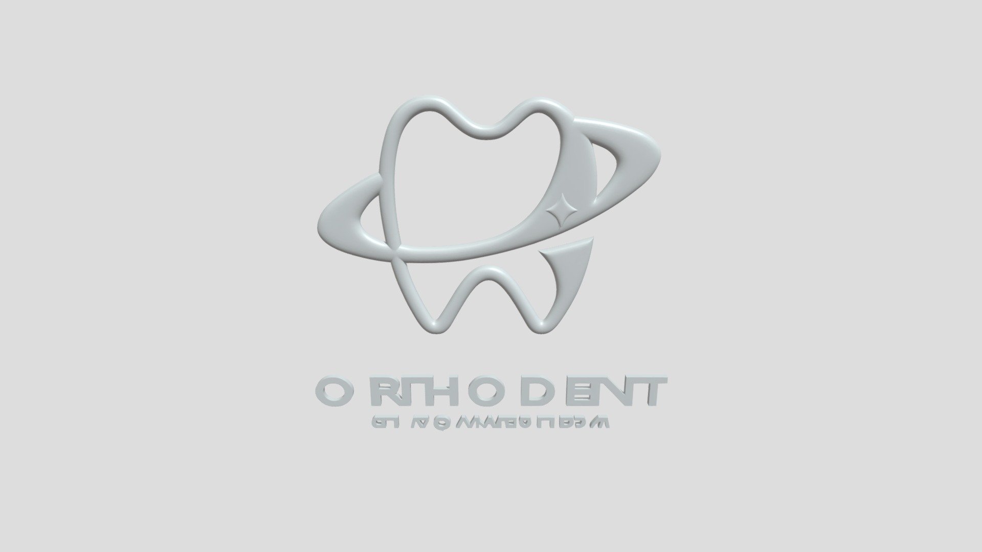 Dentistry logo featuring a stylized tooth - 3D model by pavkamoinov69 ...